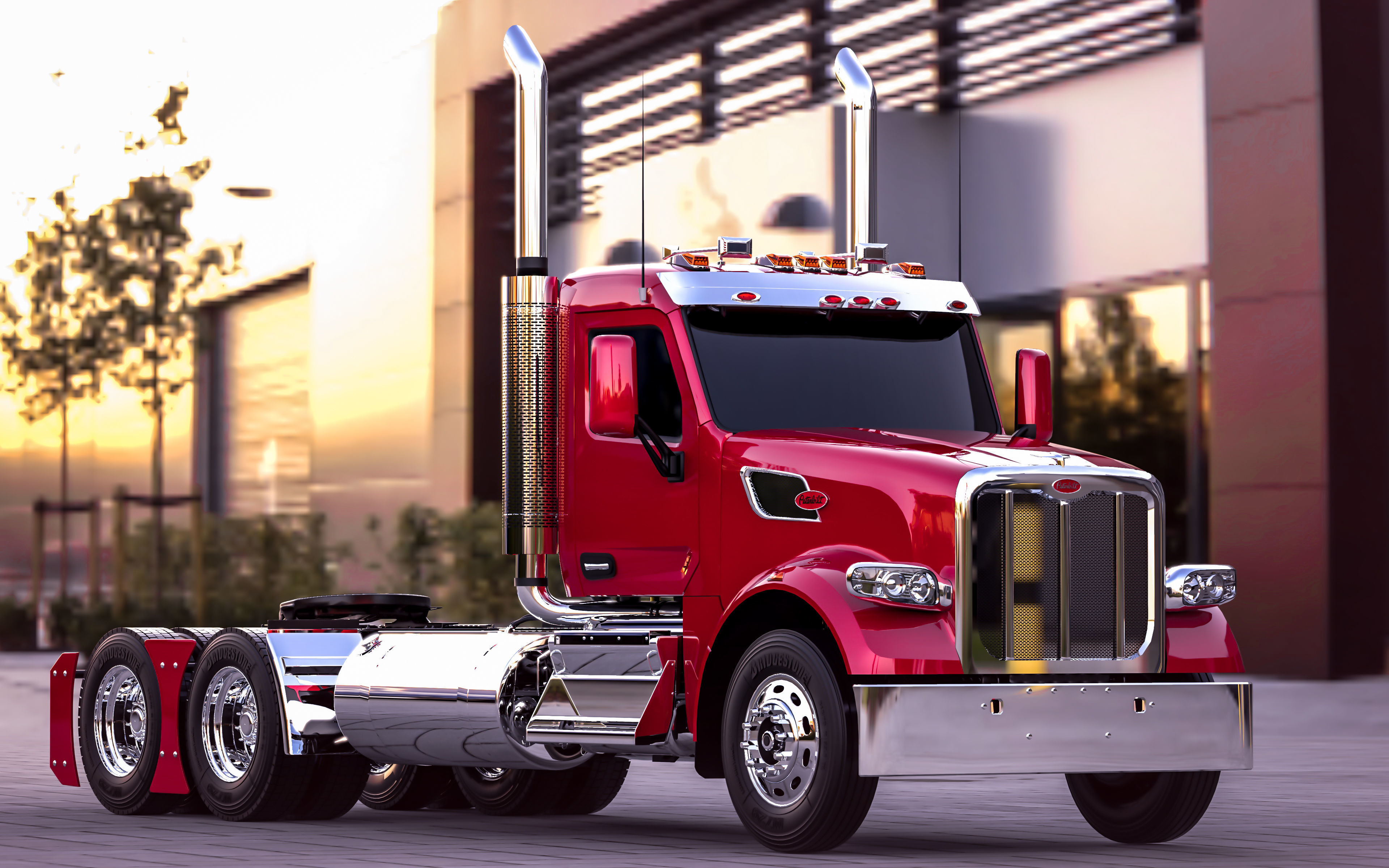 Peterbilt 567 DayCab 3D model | CGTrader
