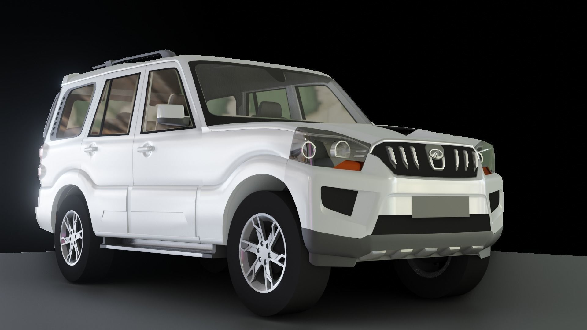 3D model Mahindra Scorpio VR / AR / low-poly | CGTrader