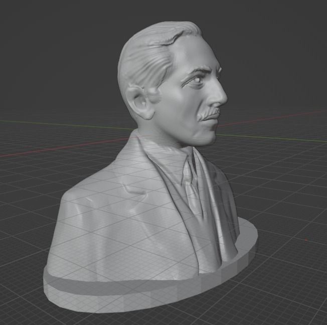 Walt Disney 3D model 3D printable | CGTrader