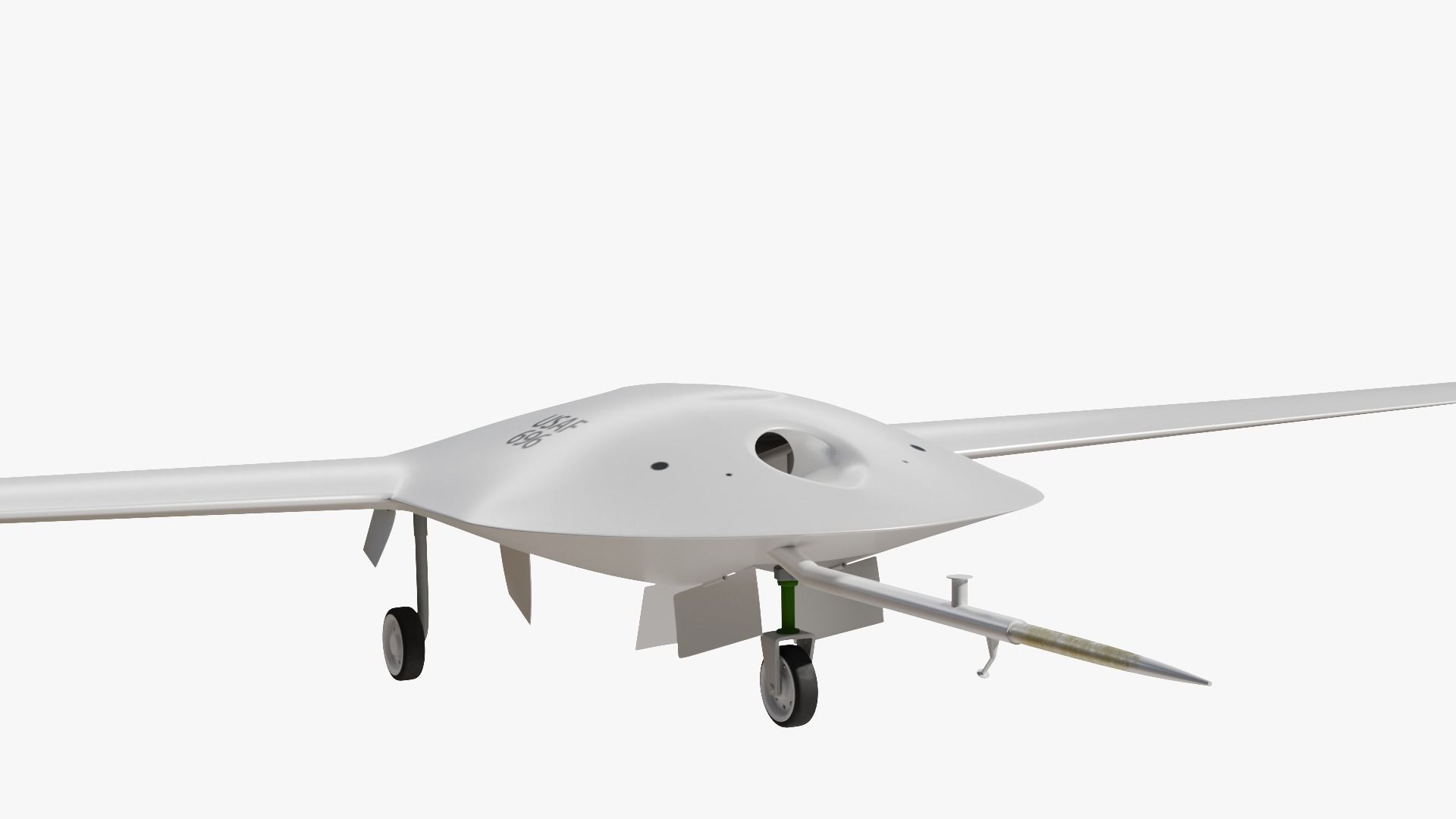 Lockheed Martin RQ 3 Darkstar Drone 3D model | CGTrader