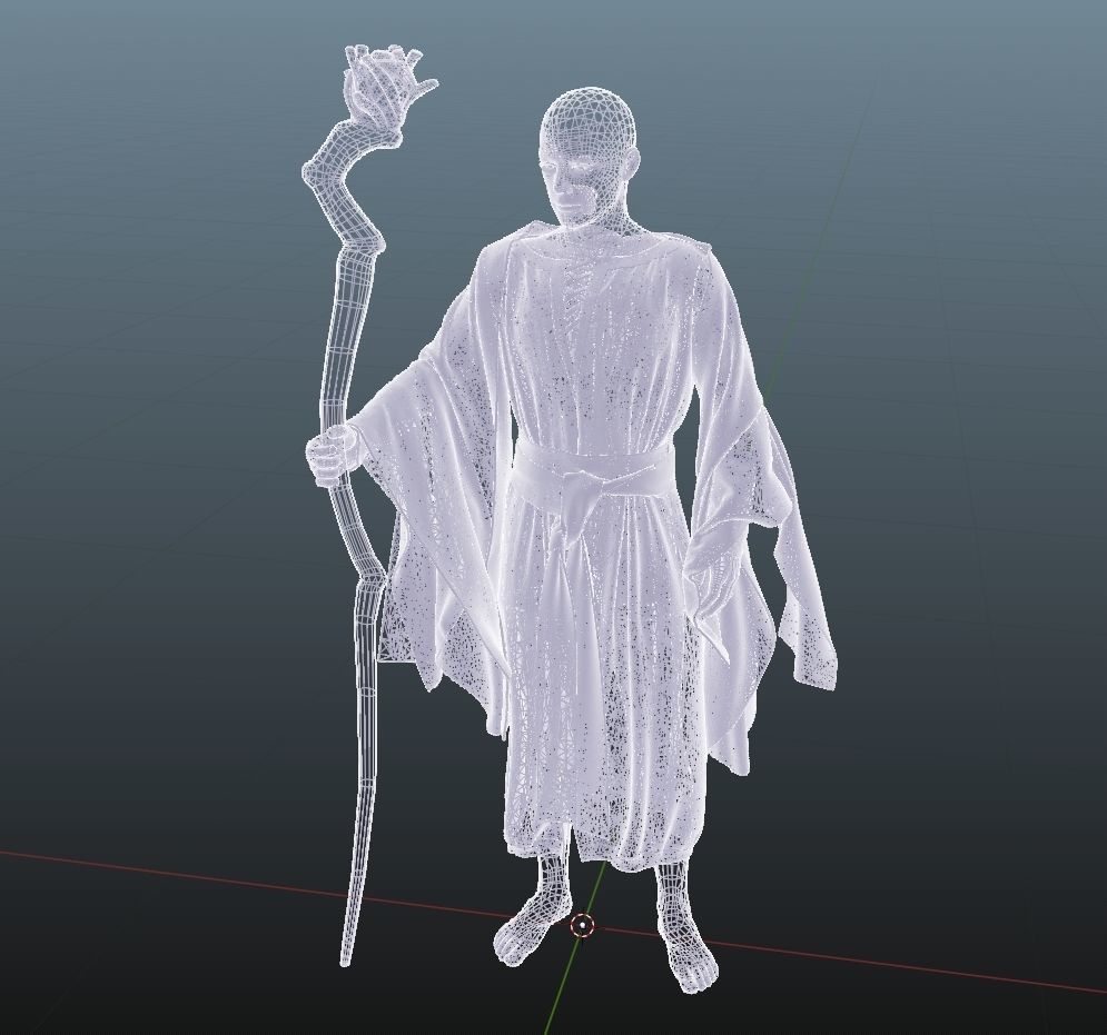 Robe of the prophet 3D model | CGTrader