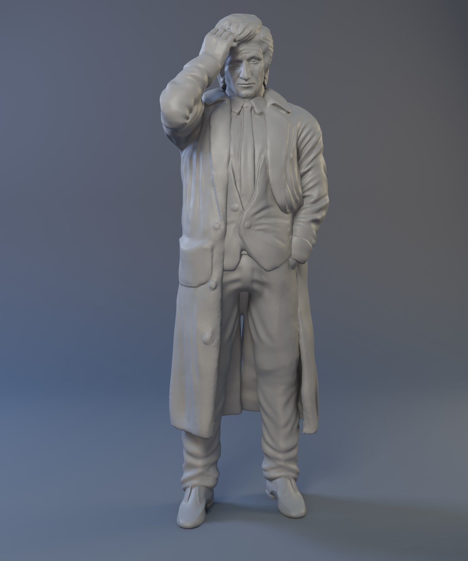 The protagonist of the series Columbo 3D model 3D printable | CGTrader
