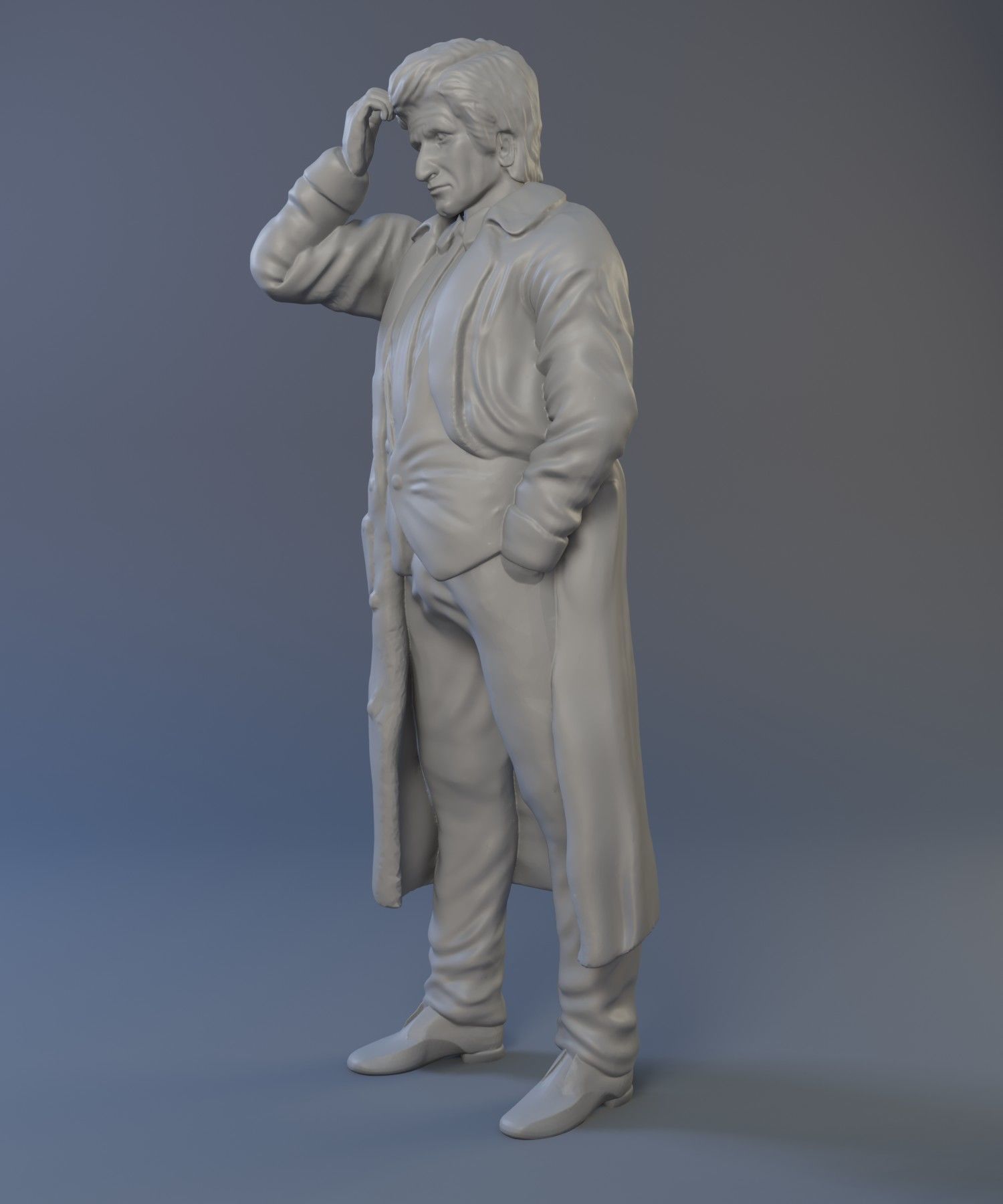 The protagonist of the series Columbo 3D model 3D printable | CGTrader