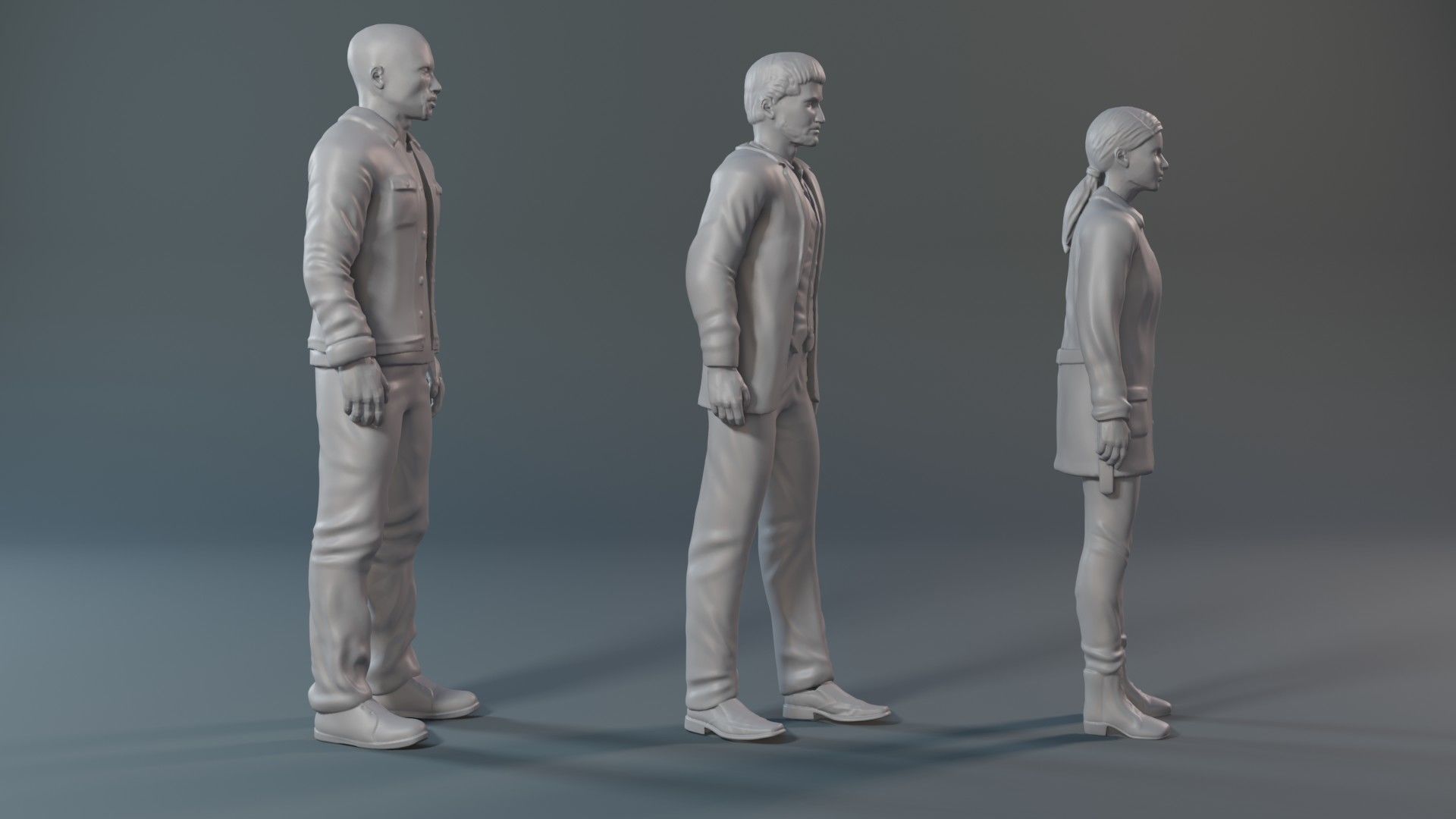 Characters from Lucifer 3D model 3D printable | CGTrader