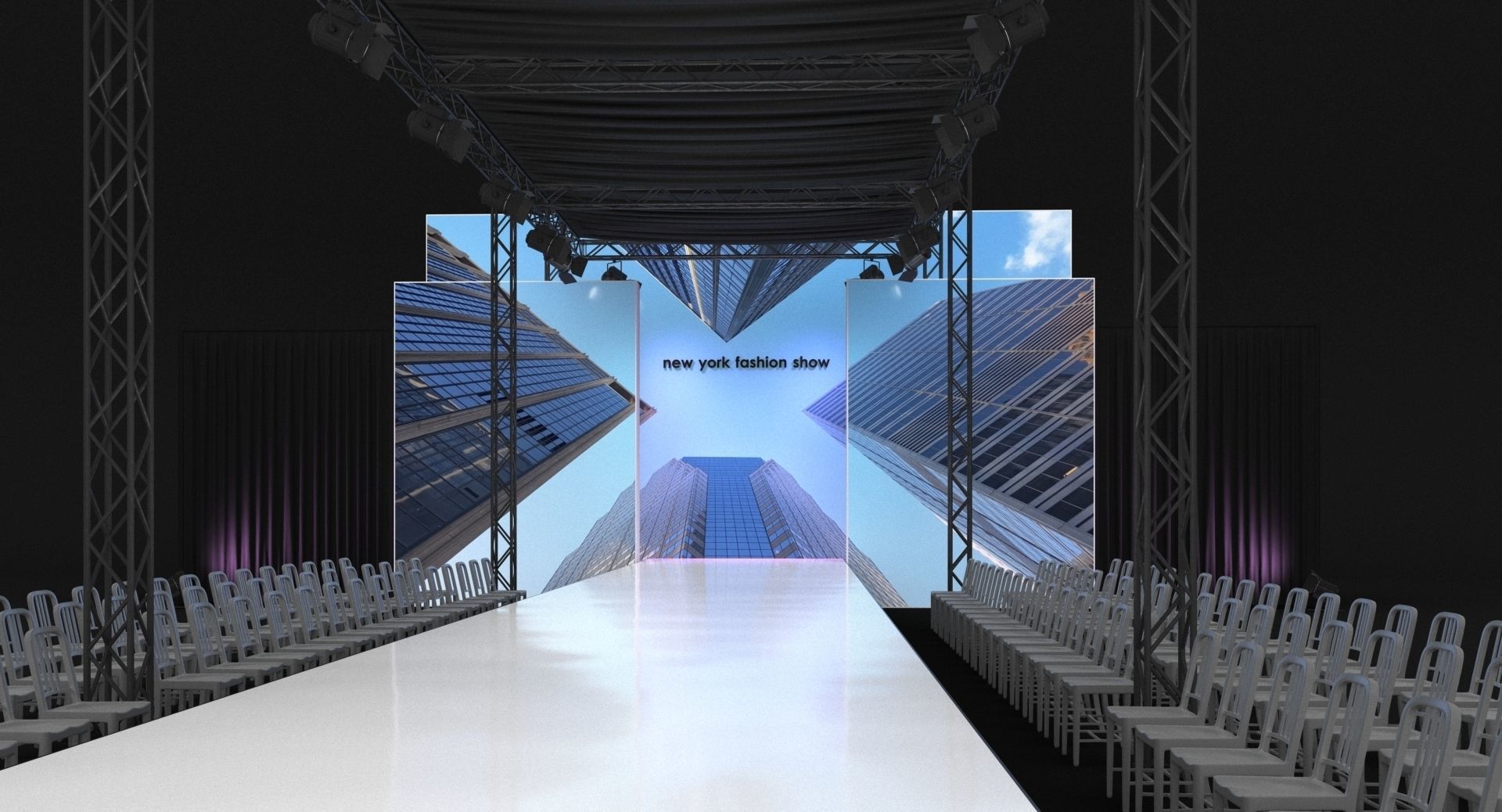 Fashion Show Catwalk 3D model | CGTrader