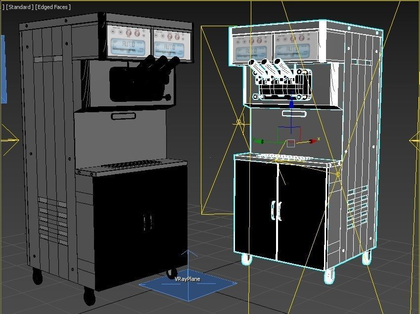Ice cream machine 3D model | CGTrader