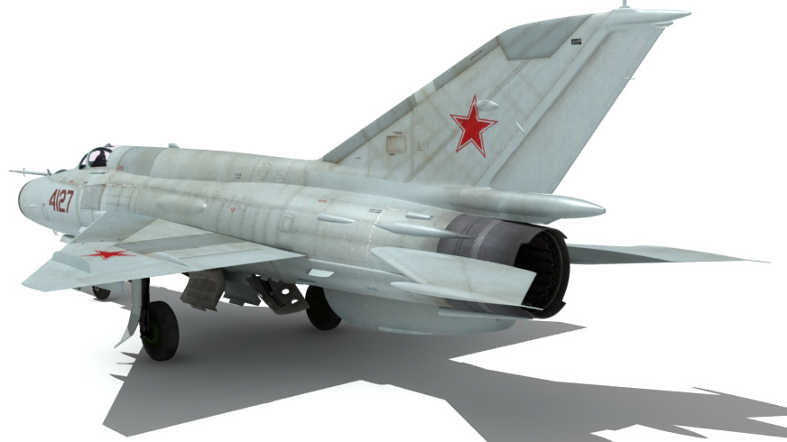 Mig-21 3D Model MAX | CGTrader.com