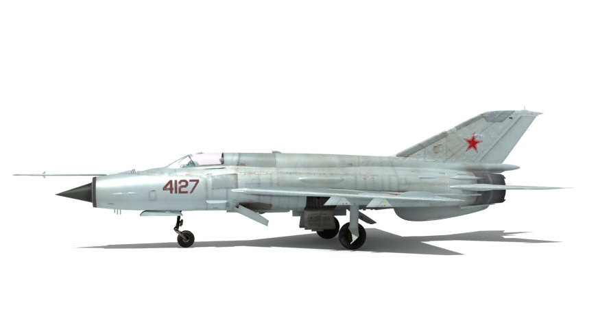 Mig-21 3D Model MAX | CGTrader.com
