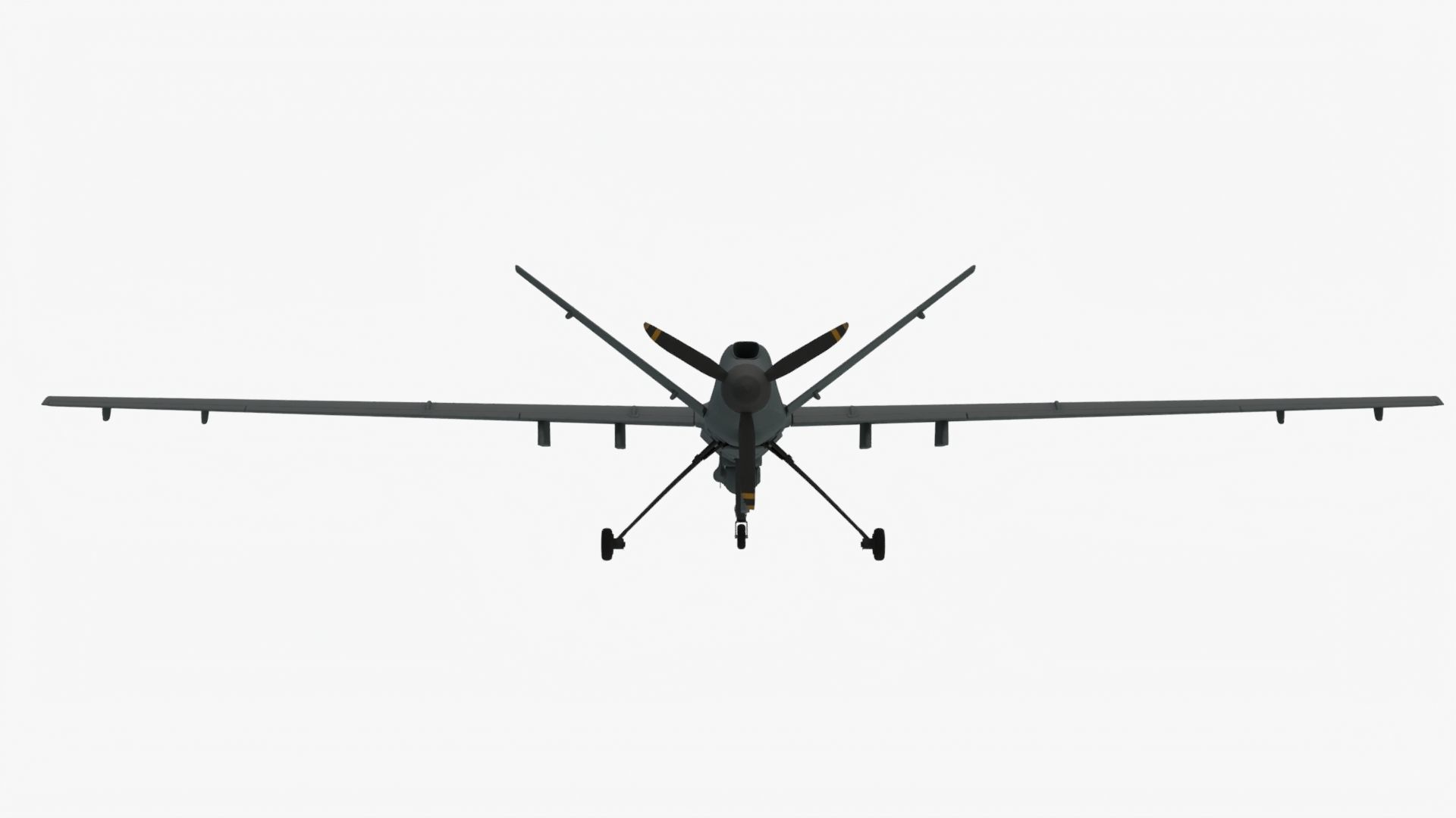 UDIM 8K Unmanned Combat Air Vehicle MQ 9 Reaper UAV 3D model | CGTrader