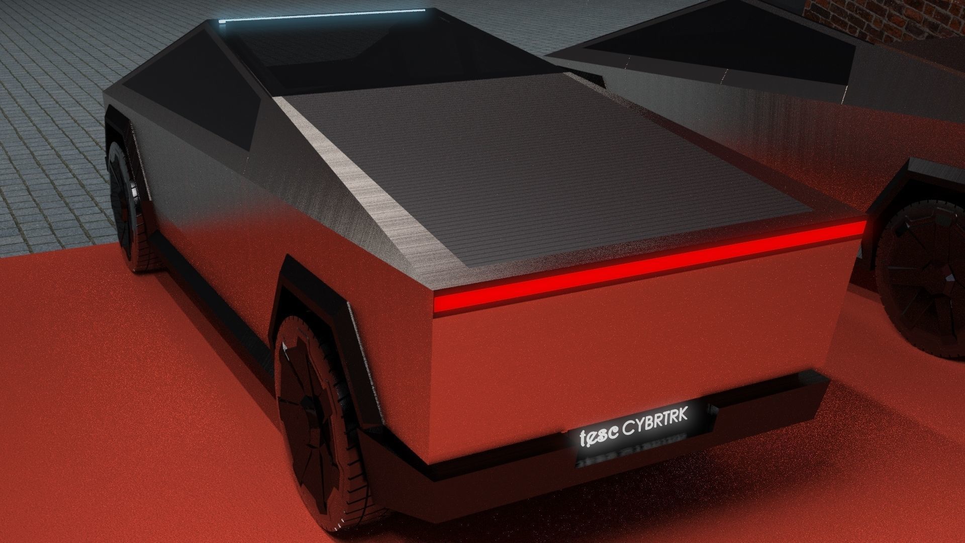 Tesla Cybertruck with SolidWorks and STL files 3D model animated | CGTrader