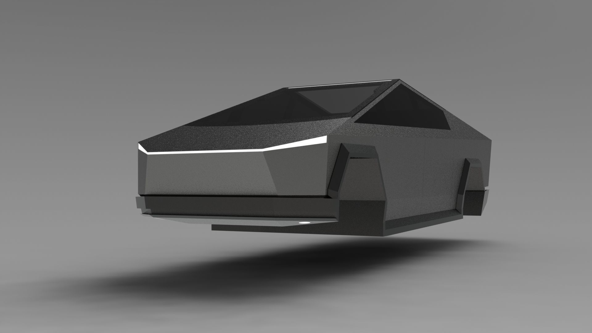 Tesla Cybertruck with SolidWorks and STL files 3D model animated | CGTrader