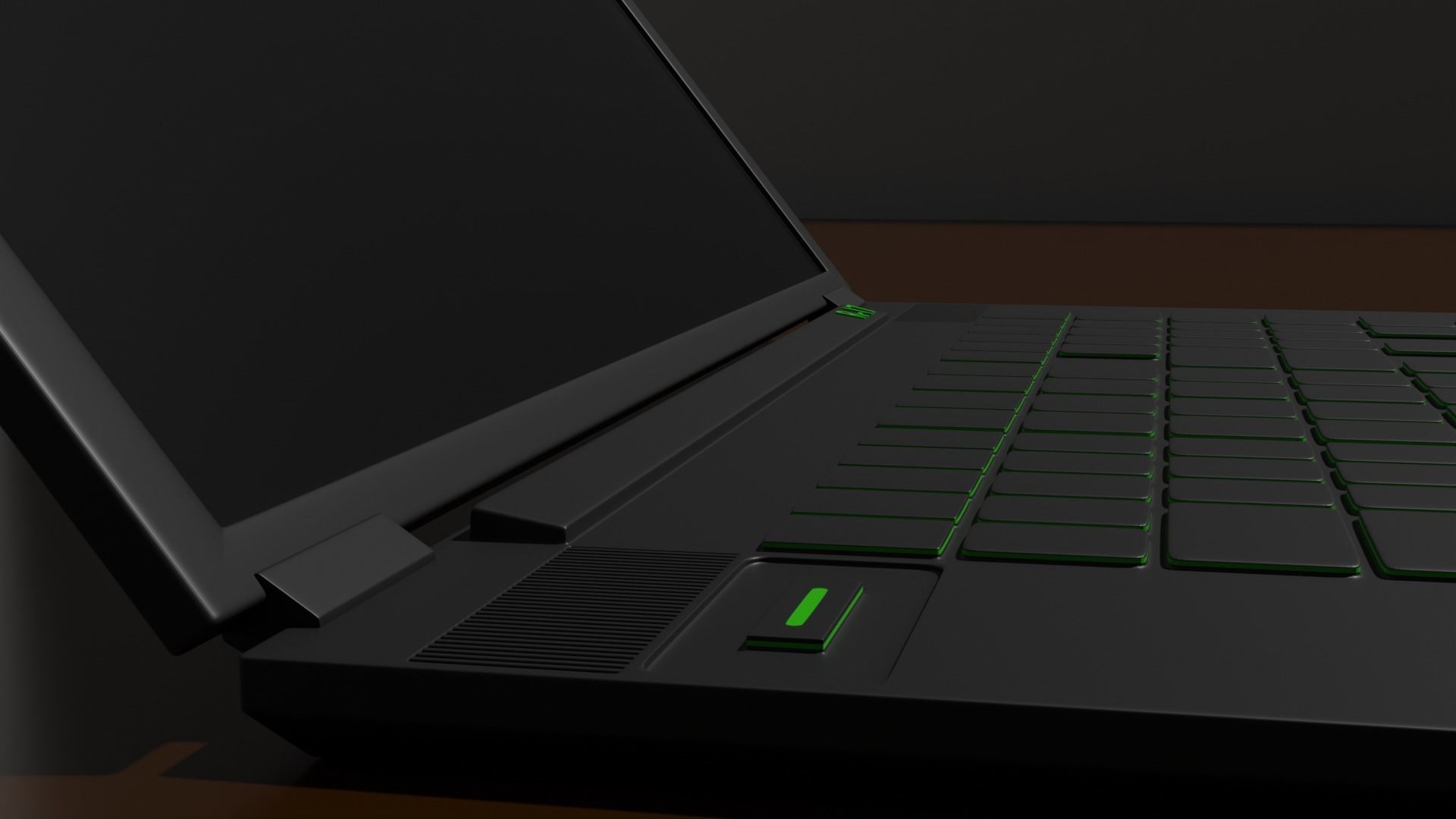 Simple LapTop free 3D model | CGTrader
