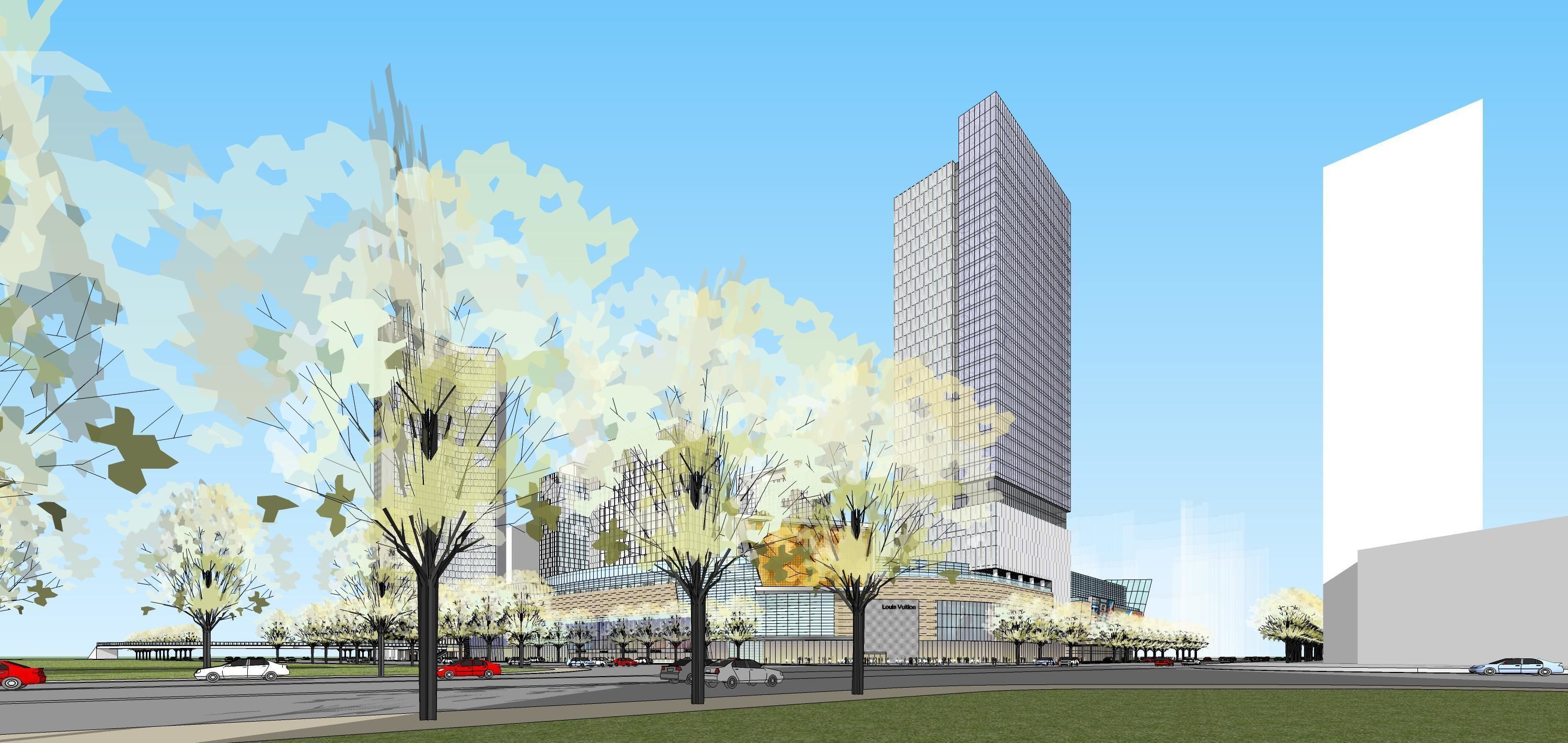 Sketchup Commercial Complex PP2 3D model | CGTrader