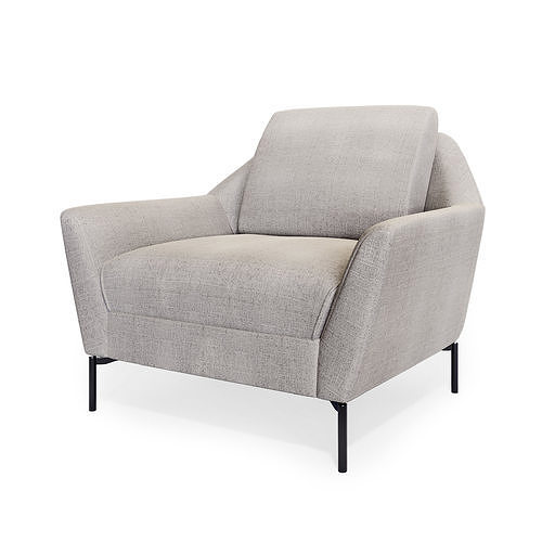 Loki lounge chair 3D model | CGTrader