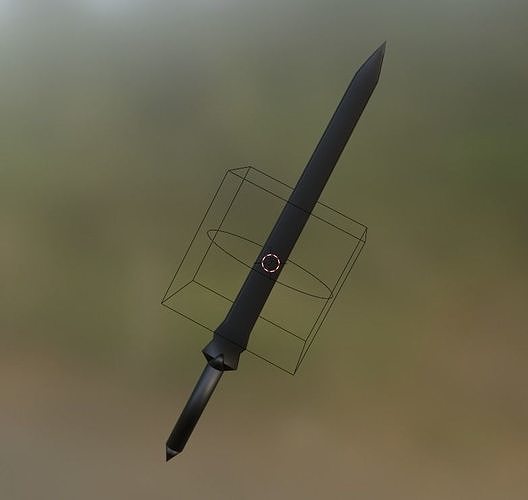 Shadow Sword 3D model | CGTrader