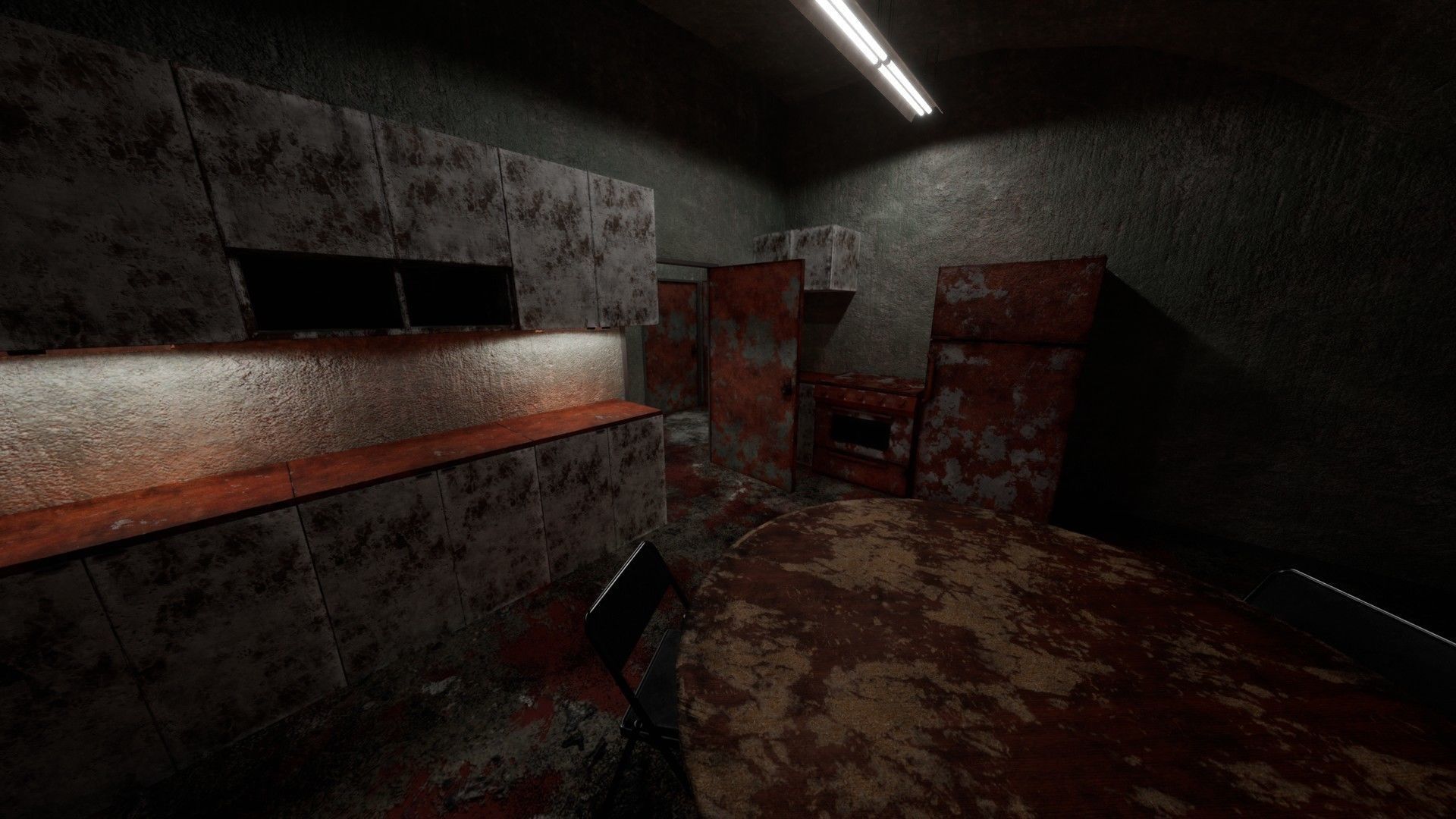 3D model Nuclear Missile Launch Bunker - Environment VR / AR / low-poly ...