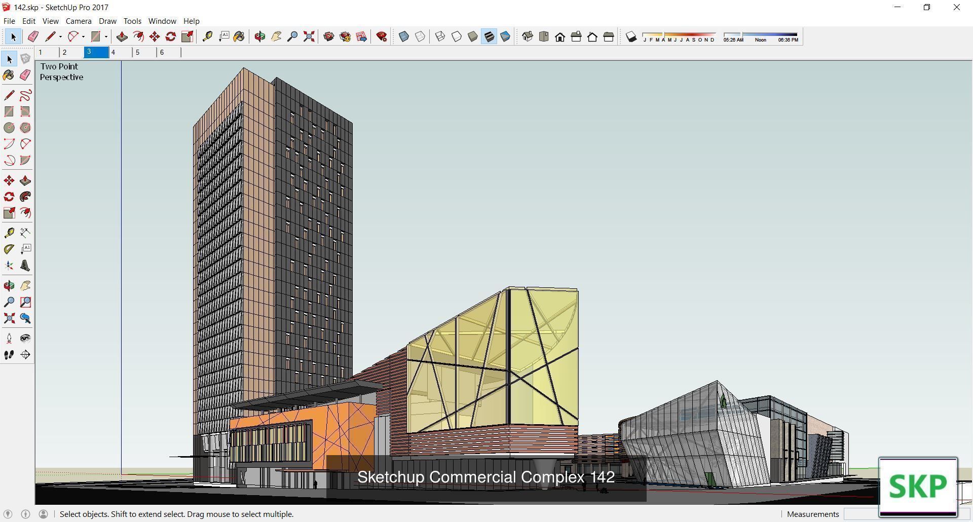 Collection 95 Sketchup Commercial Complex | CGTrader