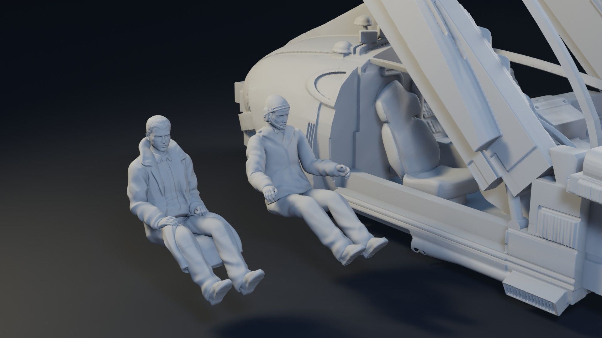 A set of models from the movie Blade Runner 3D model 3D printable ...