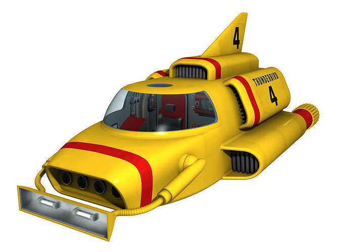 thunderbird 4 Gerry Anderson 3D model 3D printable | CGTrader