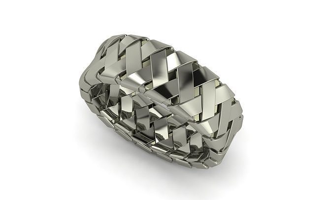 Wedding ring 3D model 3D printable | CGTrader