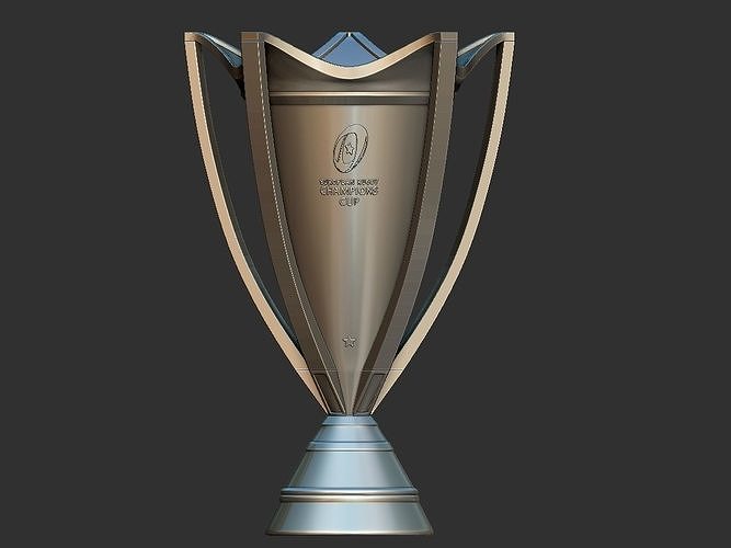 trophy european rugby champion cup-stl-print3d free 3D model 3D ...