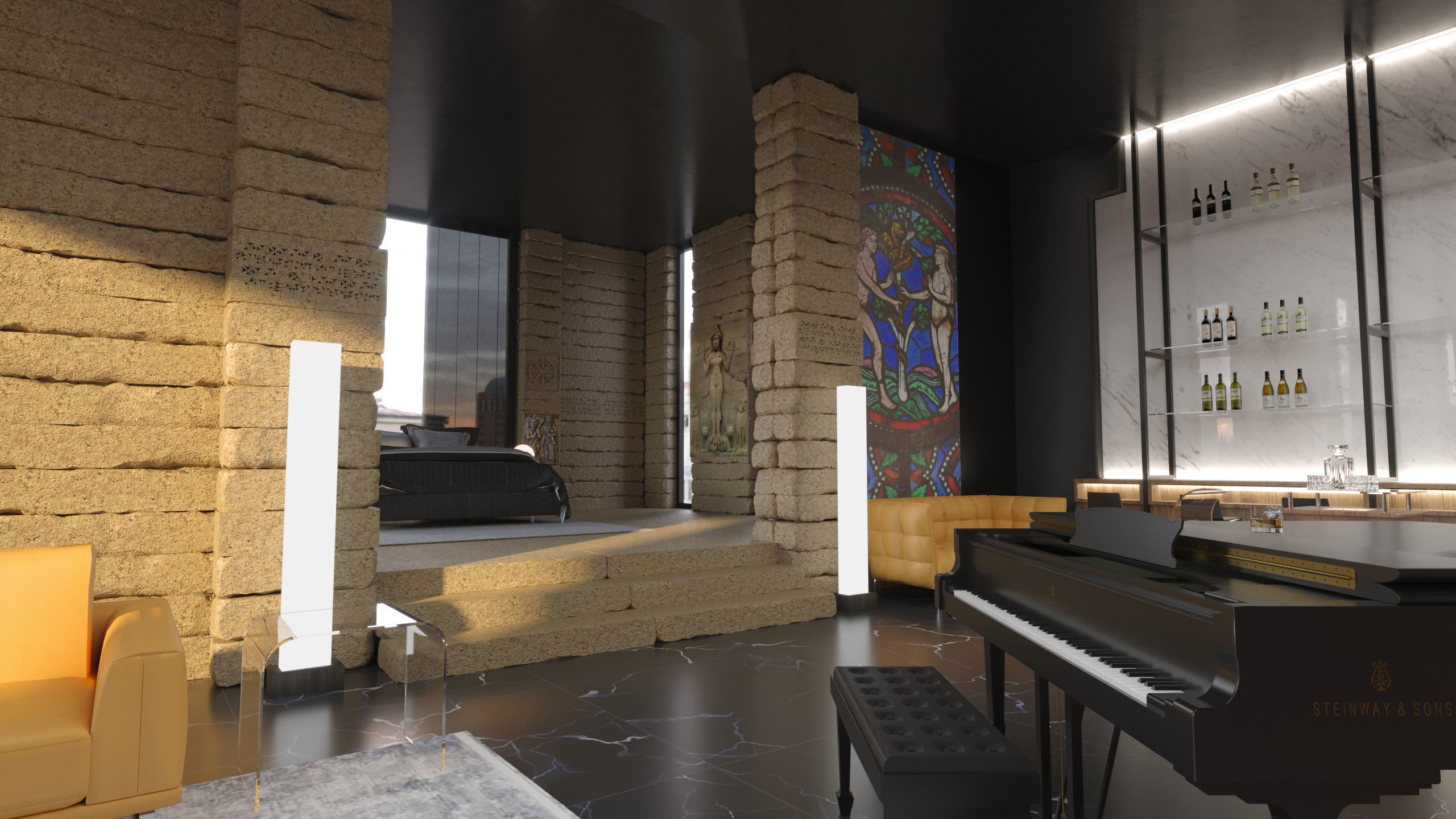 3D model Lucifer House VR / AR / low-poly | CGTrader