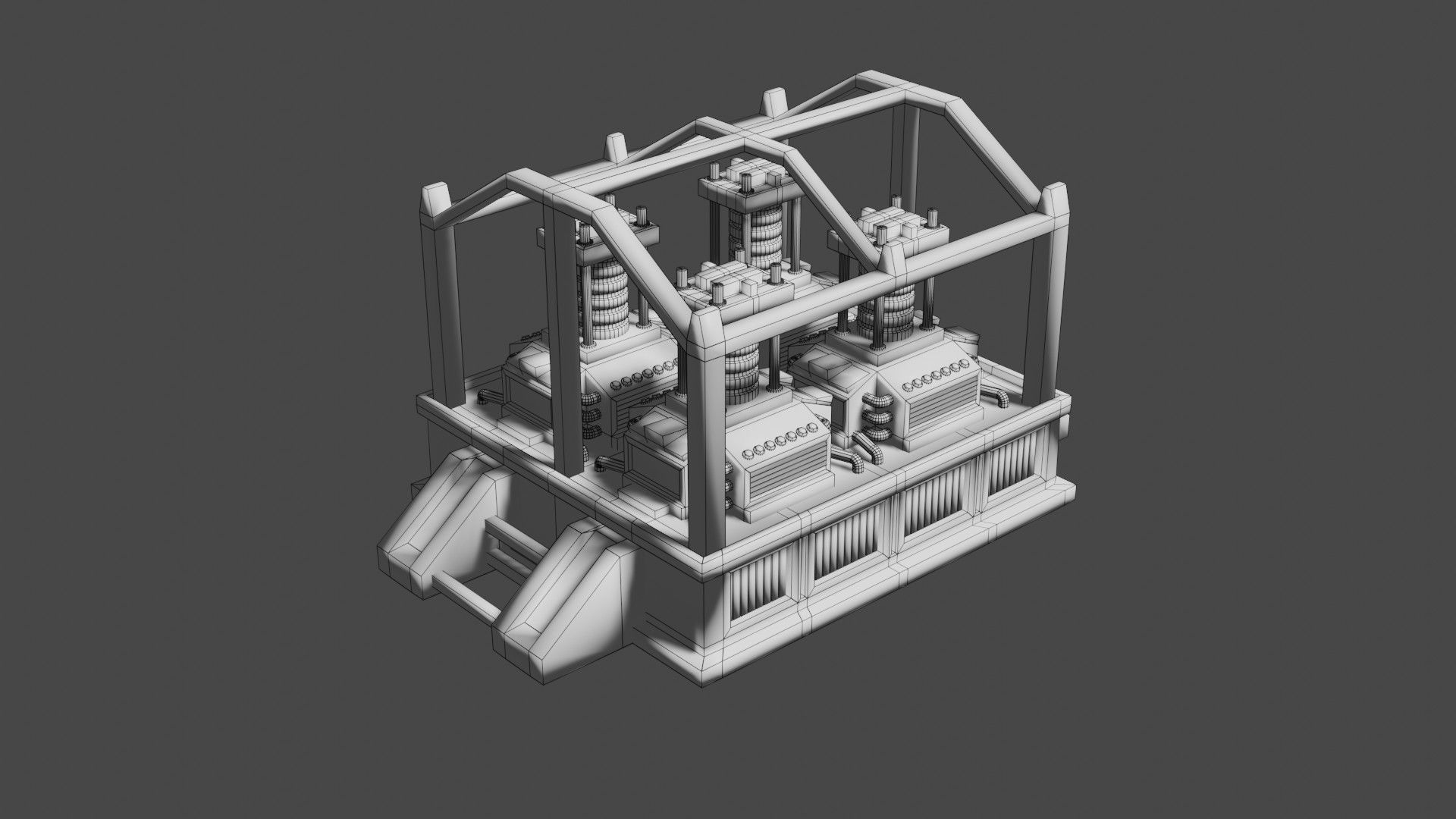 3D model Oxygen generator VR / AR / low-poly | CGTrader