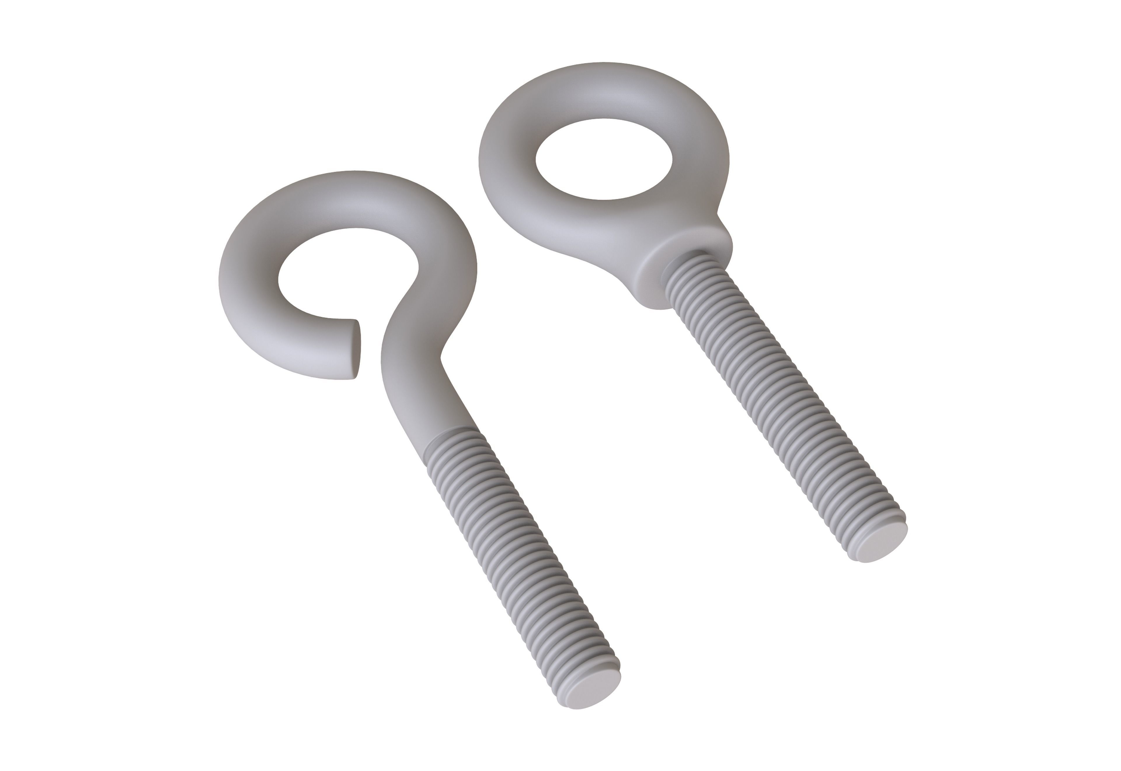 Eye bolts 3D Model 3D model | CGTrader