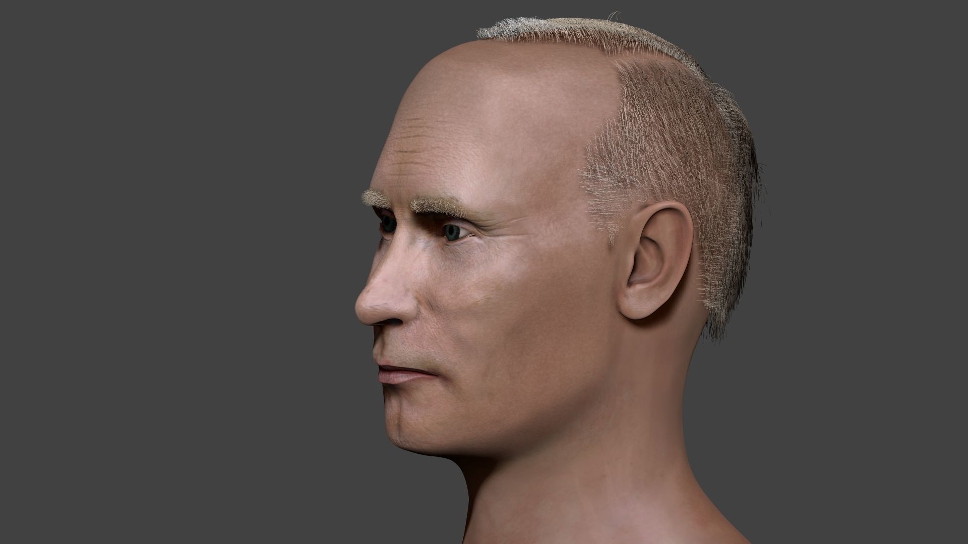 Vladimir Putin zbrush 3D Character design 3D model 3D model | CGTrader