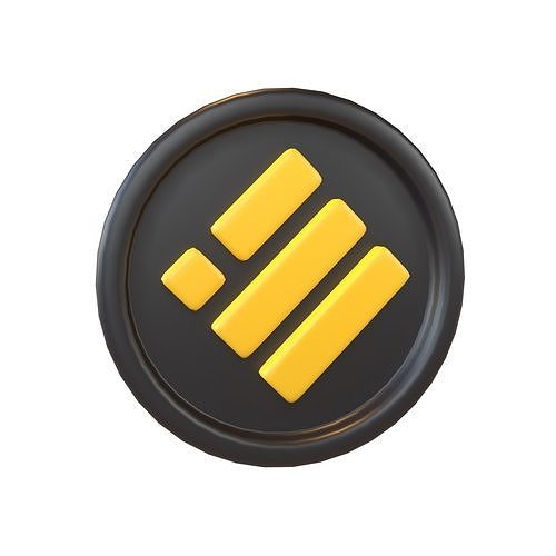 3D model Cartoon Binance USD Coin v1 003 VR / AR / low-poly | CGTrader