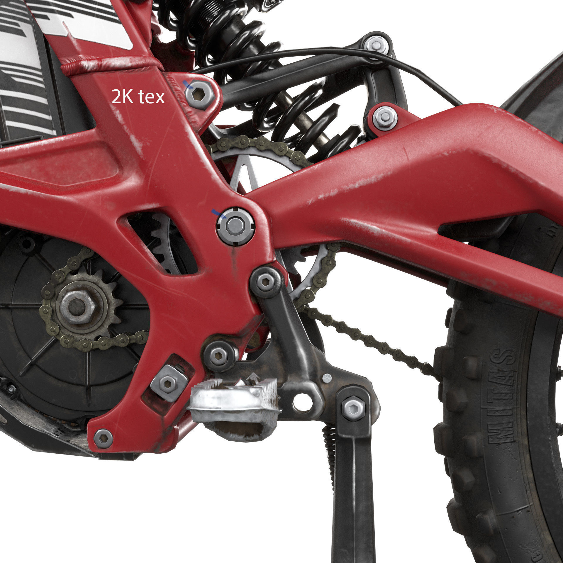 Electric bike Surron X 3D model | CGTrader
