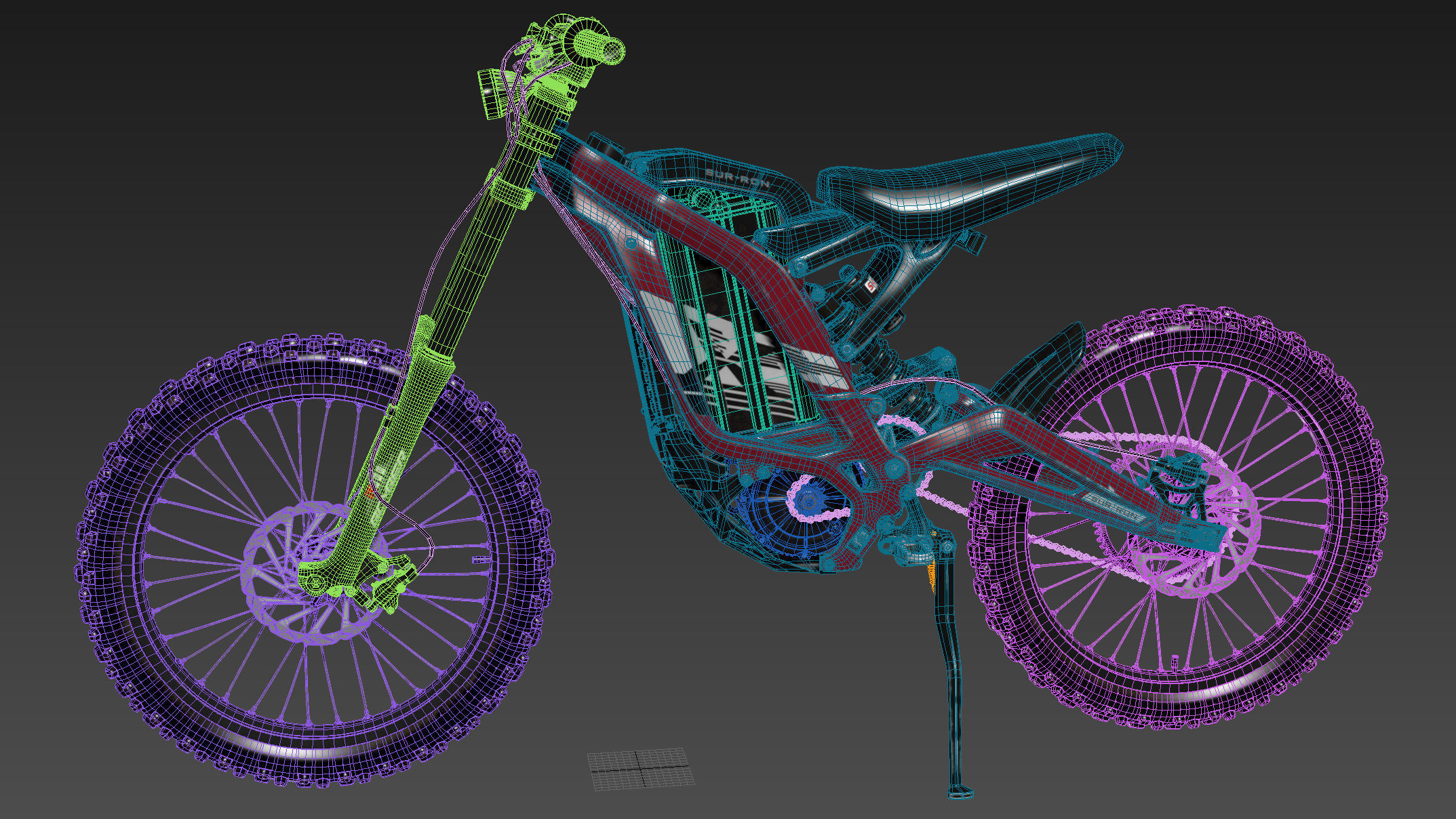 Electric bike Surron X 3D model | CGTrader