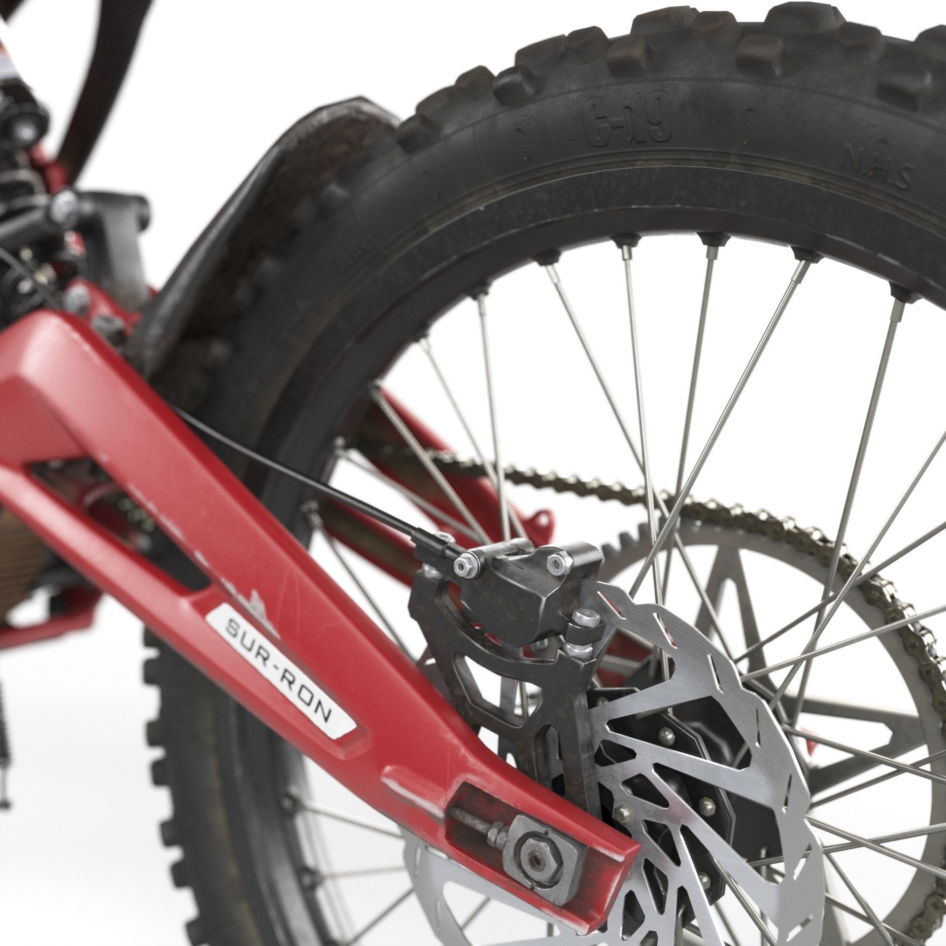 Electric bike Surron X 3D model | CGTrader