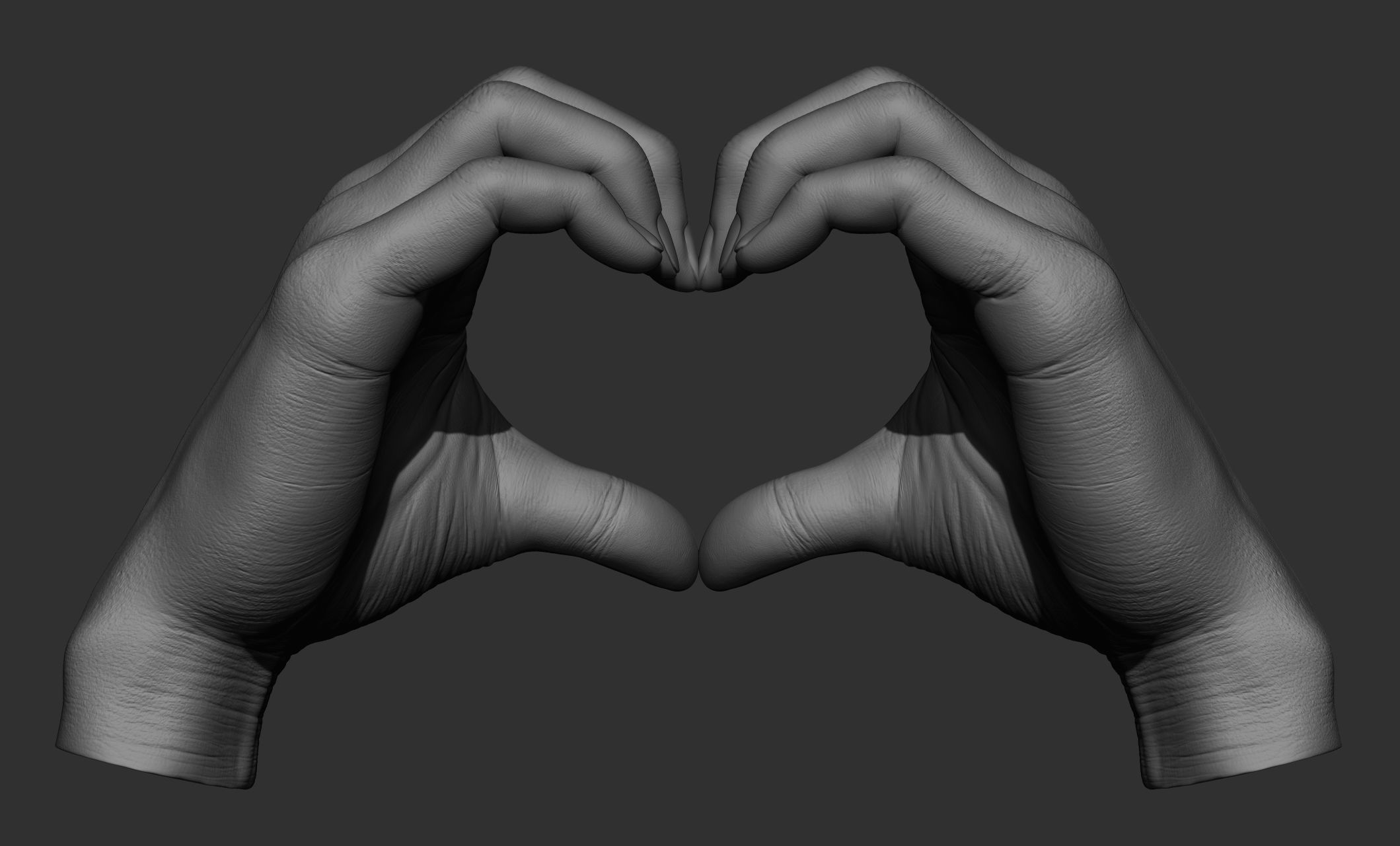 17 Female hand poses 3D model | CGTrader