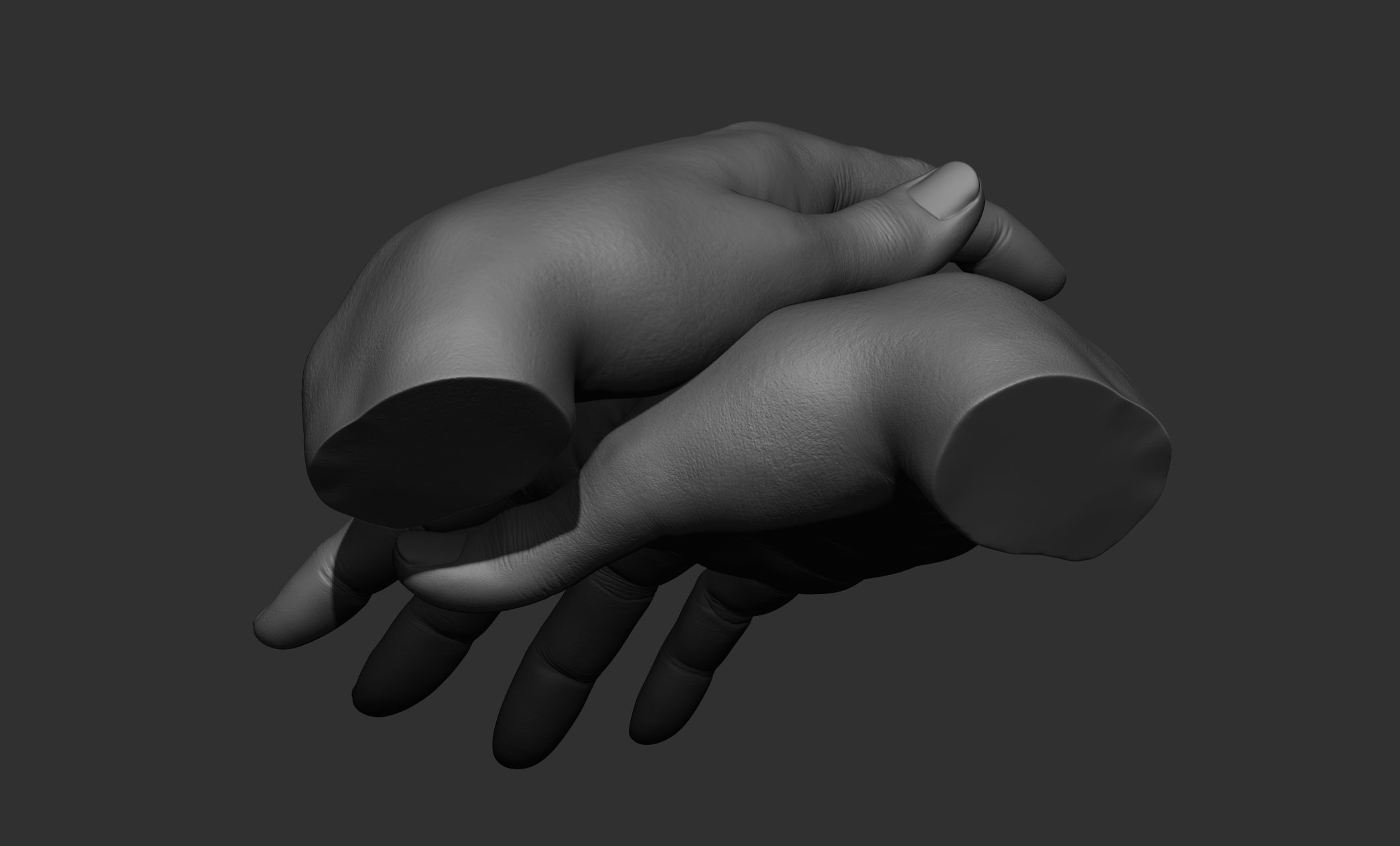 17 Female hand poses 3D model | CGTrader