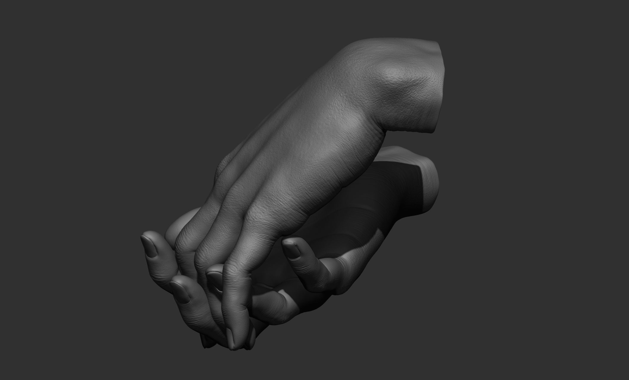 17 Female hand poses 3D model | CGTrader