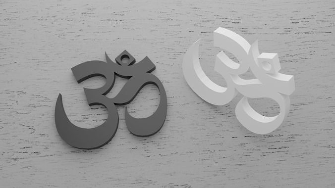 Chaveiro Namaste 3D model 3D printable | CGTrader