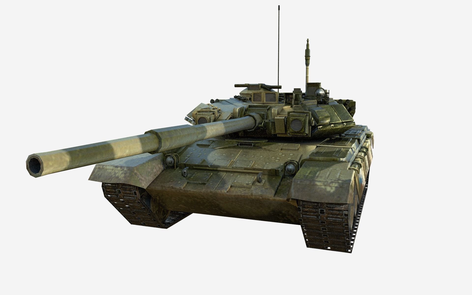 T90A Tank free VR / AR / low-poly 3D model | CGTrader