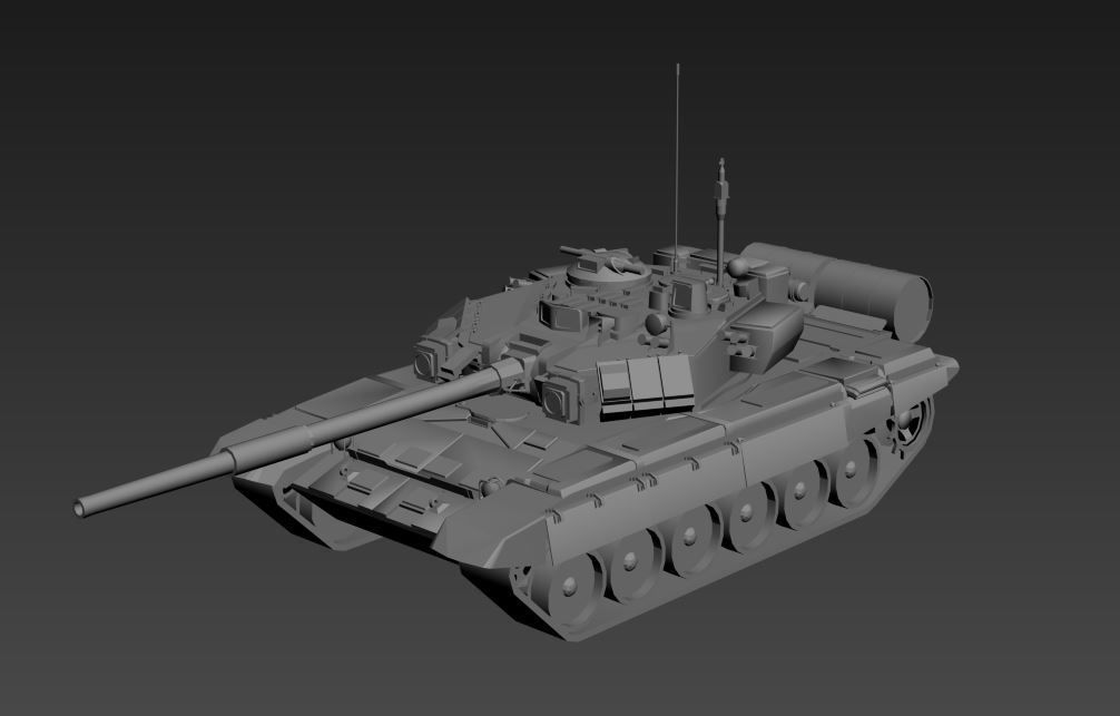 T90A Tank free VR / AR / low-poly 3D model | CGTrader
