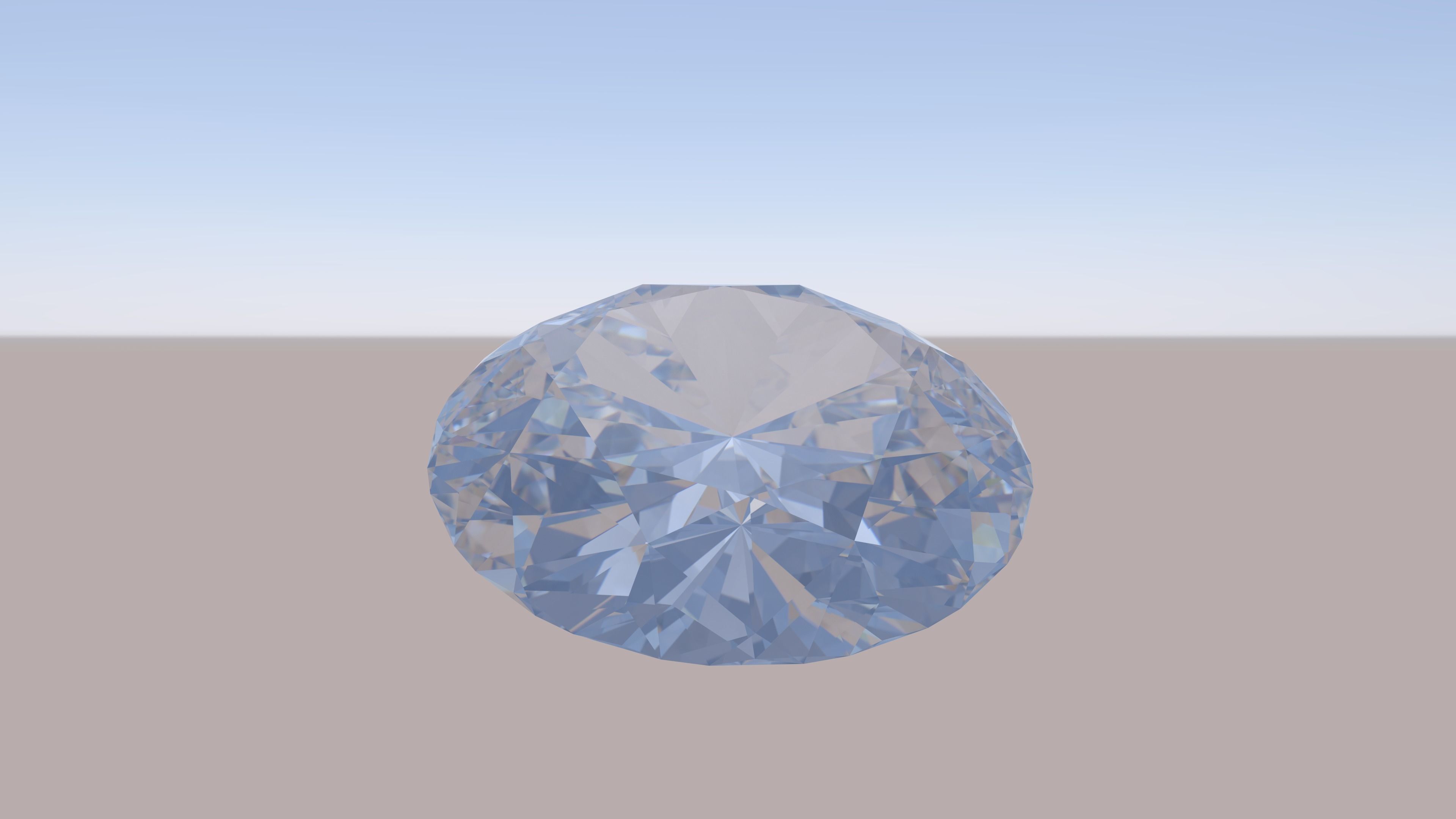 Diamond free 3D model | CGTrader