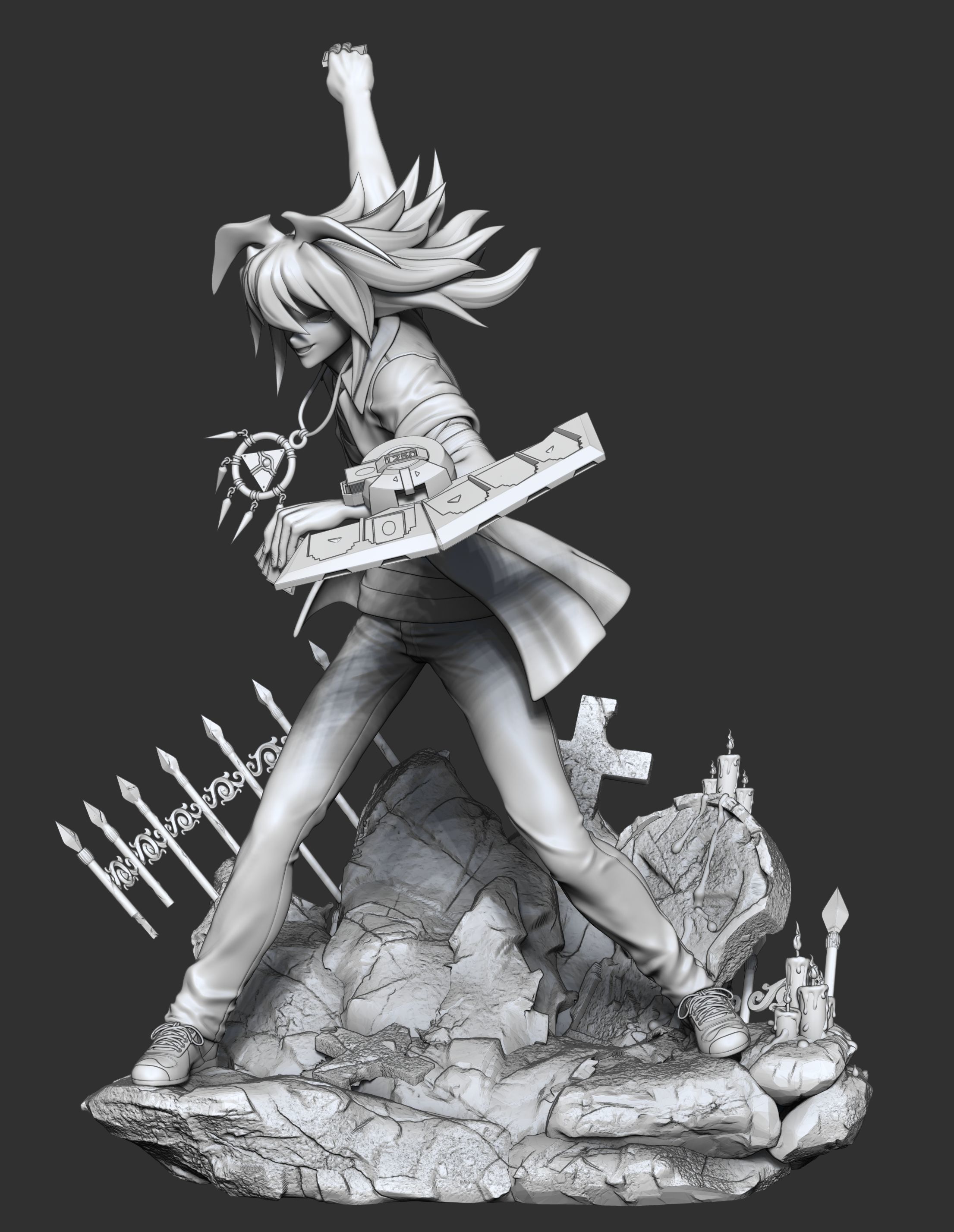 Yami Bakura from yugioh 3D model 3D printable | CGTrader