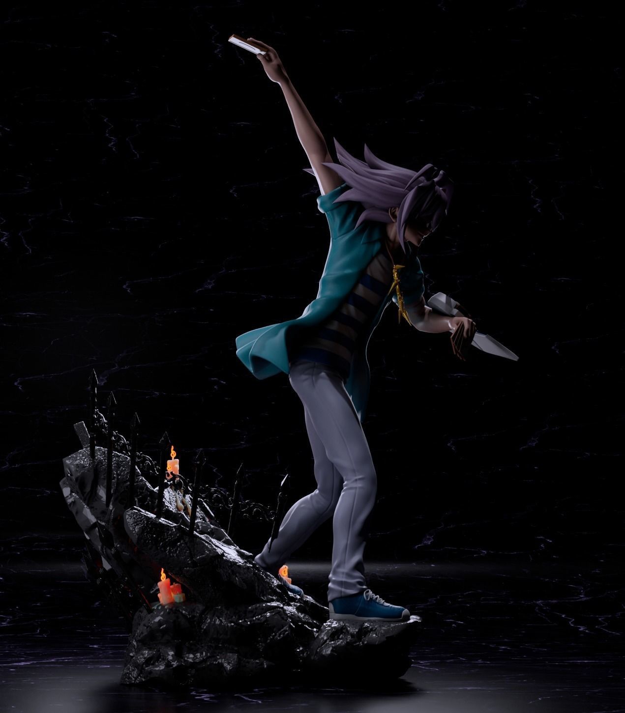 Yami Bakura from yugioh 3D model 3D printable | CGTrader