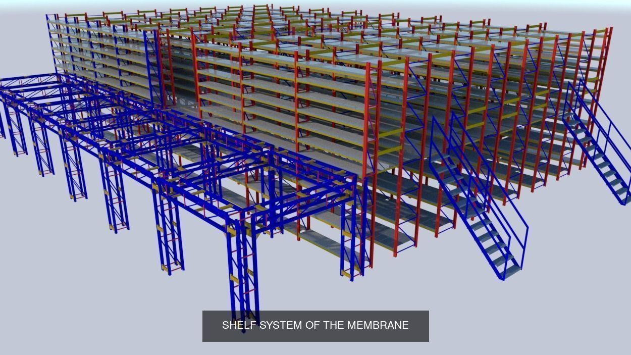 Storage and Archiving Steel Racking Systems 3D Model Collection | CGTrader