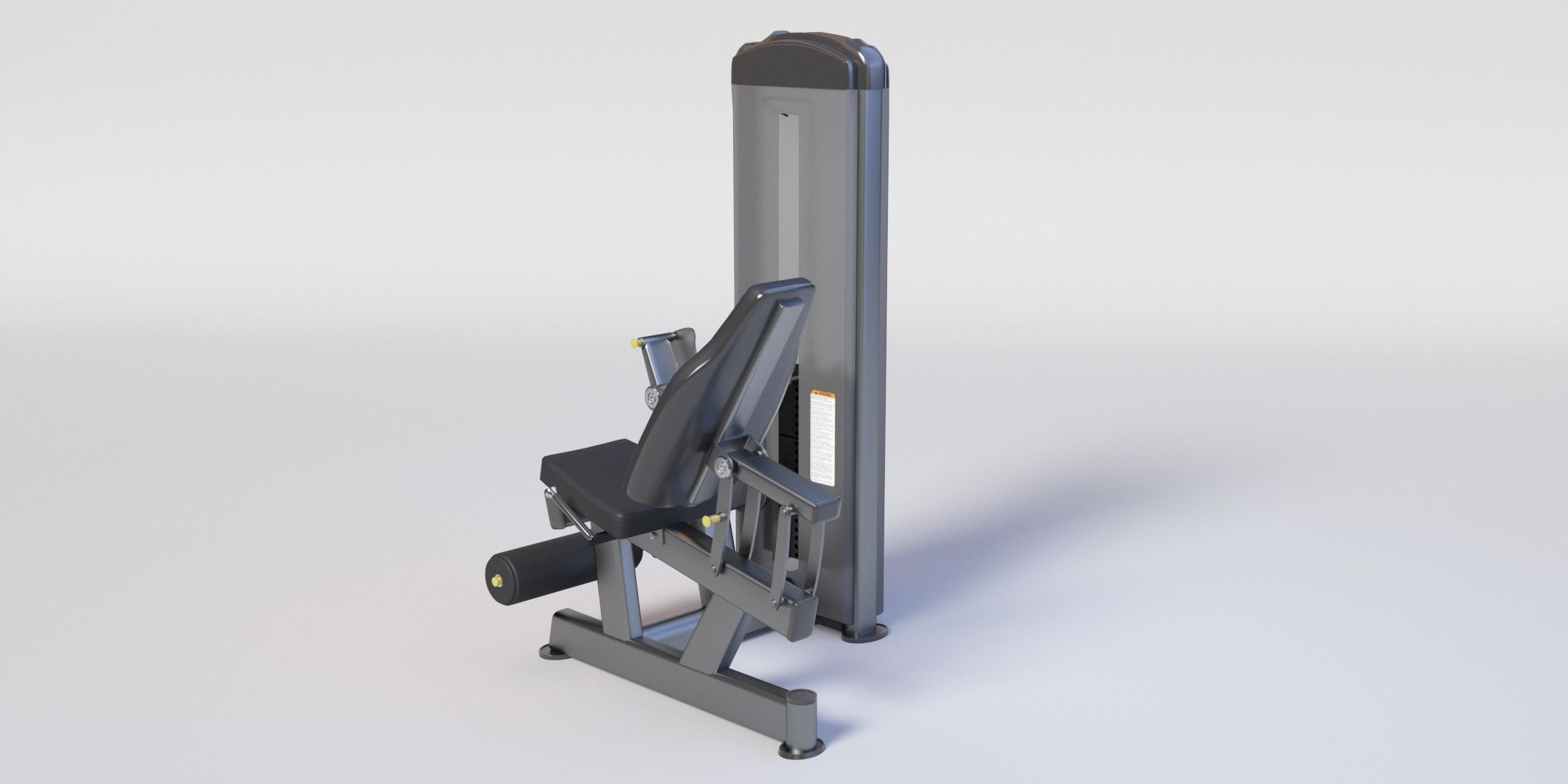 3D model LEG EXTENSION Gym Equipment VR / AR / low-poly | CGTrader