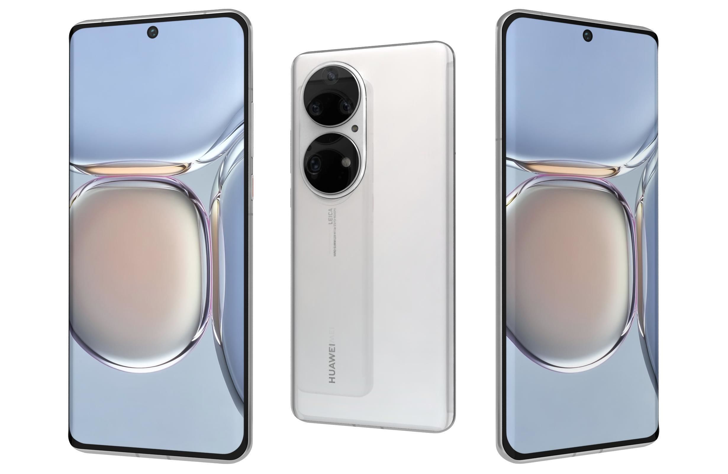 Huawei P50 Pro All Colors 3D model | CGTrader