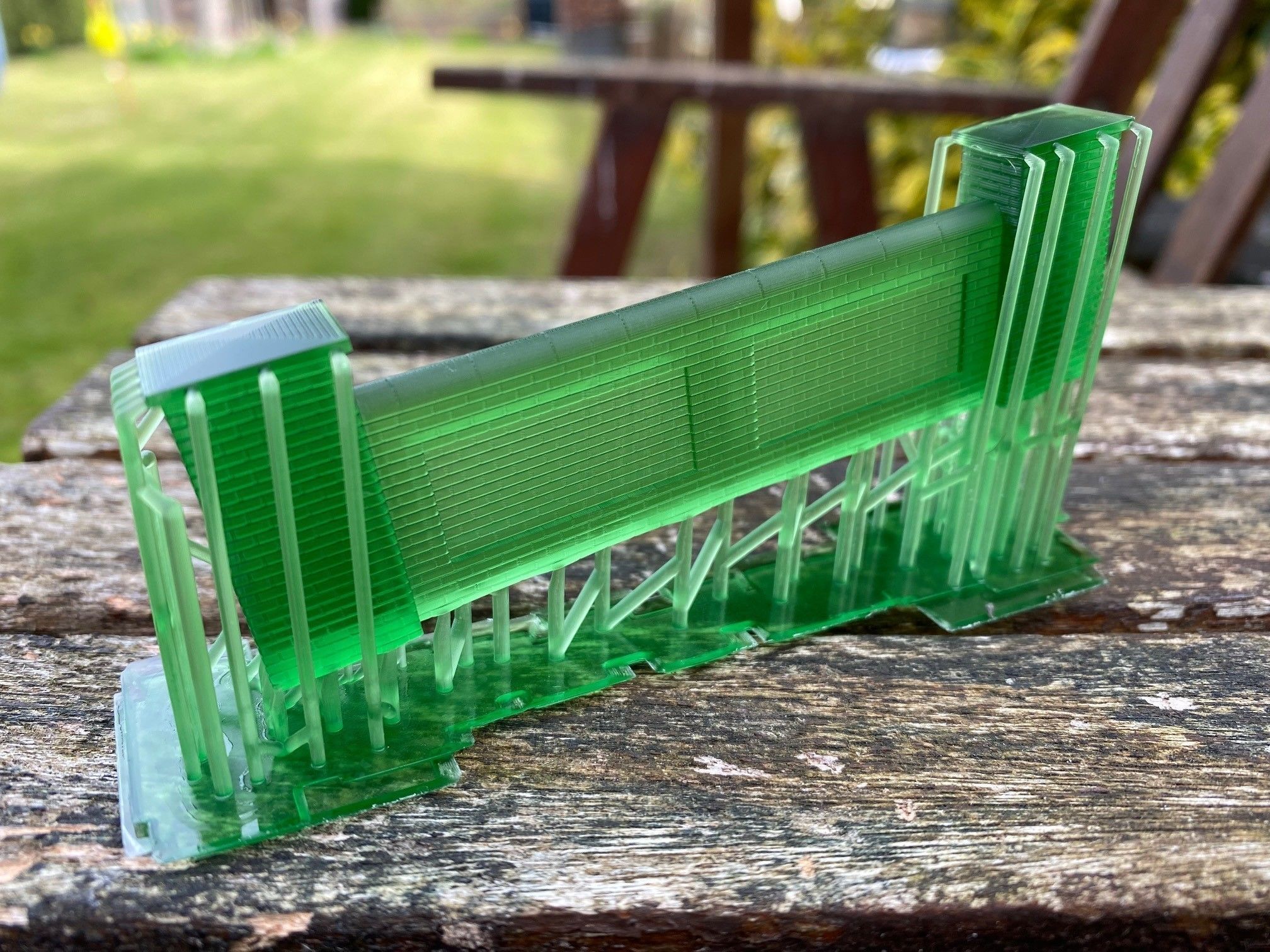 Model Railway - Bridge Parapet Wall - Various Lengths 3D model 3D ...