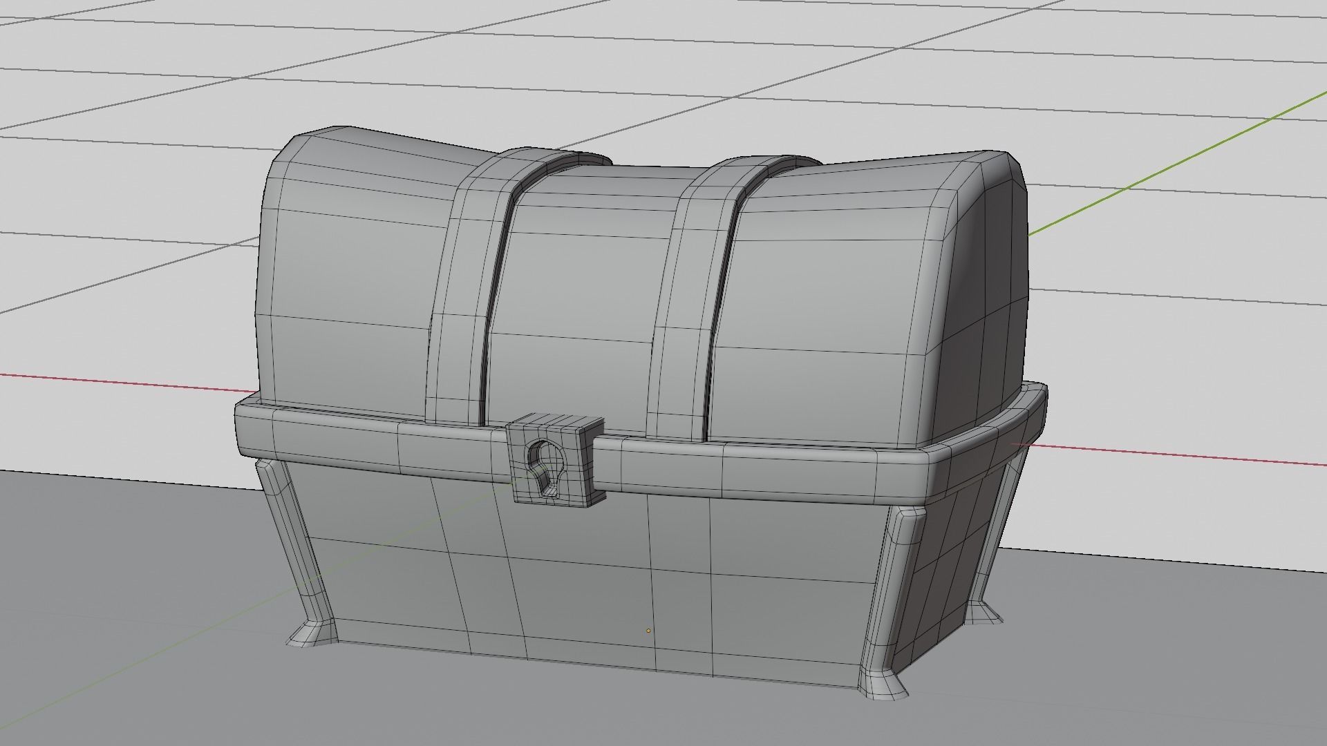 3D model Treasure Chests - Low poly VR / AR / low-poly | CGTrader