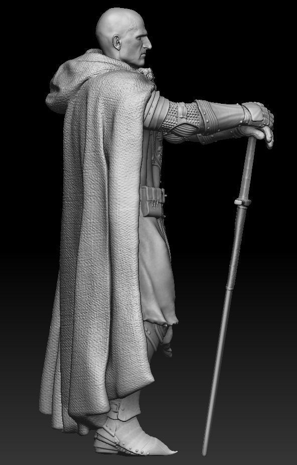 MEDIEVAL KNIGHT ALTERNATIVE POSE 3D model 3D printable | CGTrader