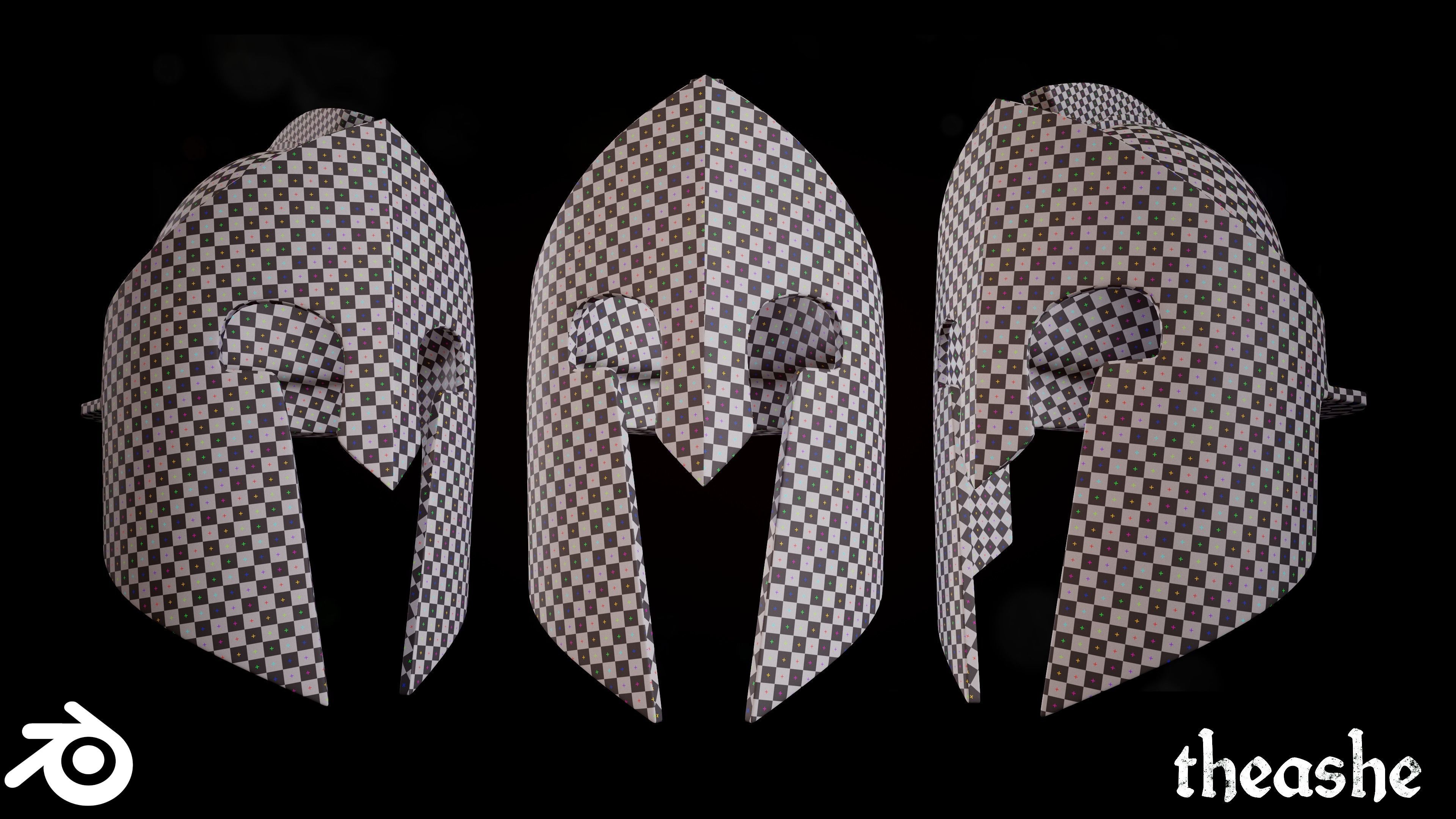 3D model Spartan Helmet VR / AR / low-poly | CGTrader