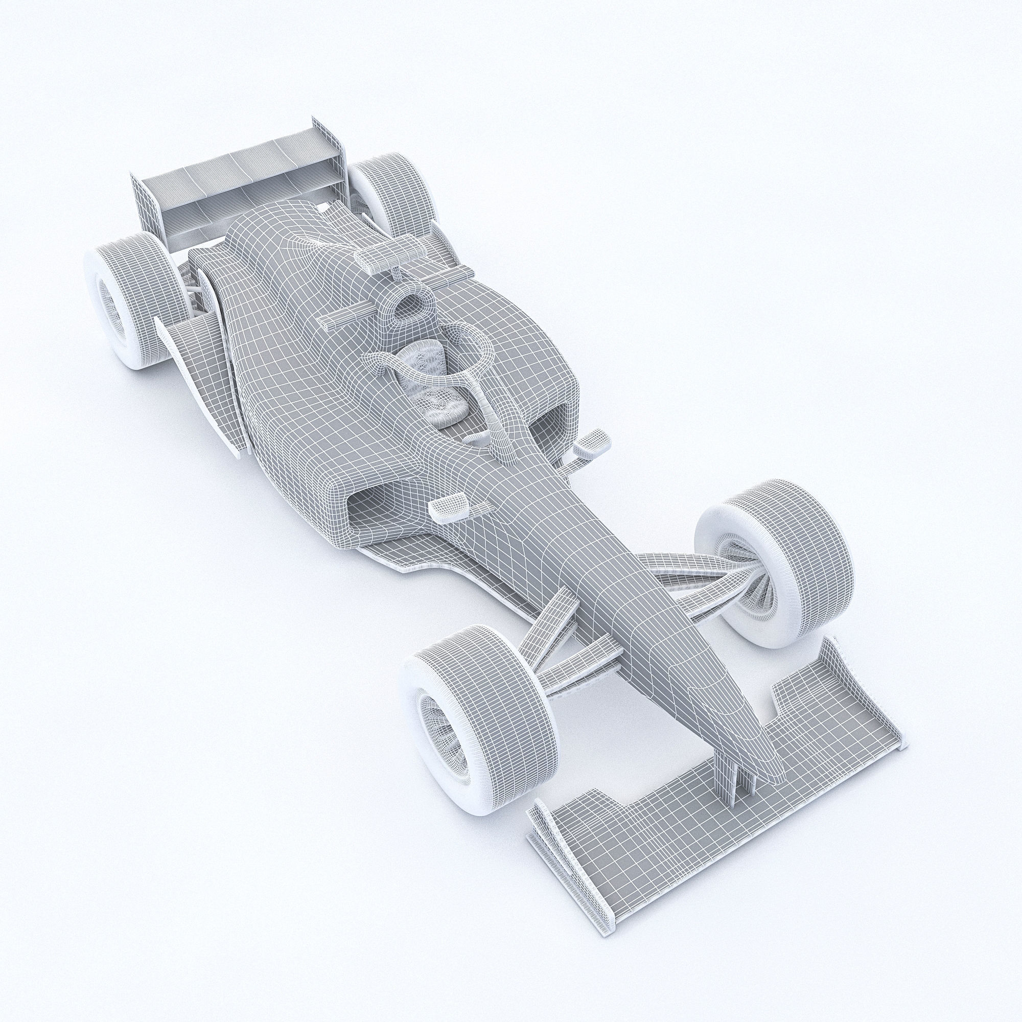 3D model Formula 1 car model 05 VR / AR / low-poly | CGTrader